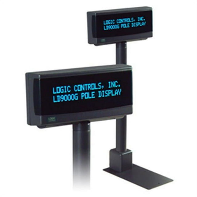 Logic Controls LD9900TUP-GY USB Series Customer & Pole Display - Grey ...