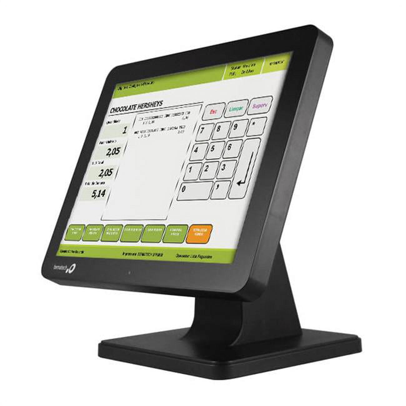 Logic Controls LE1015-J 15 in. LE1015-J LCD PCAP Touchscreen POS ...
