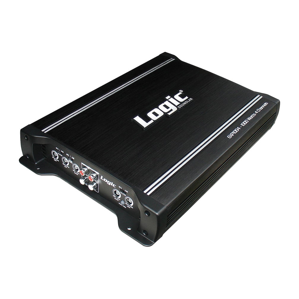Logic GXP1004 Amplifier 4 Channel 1000 Watts - Walmart.com