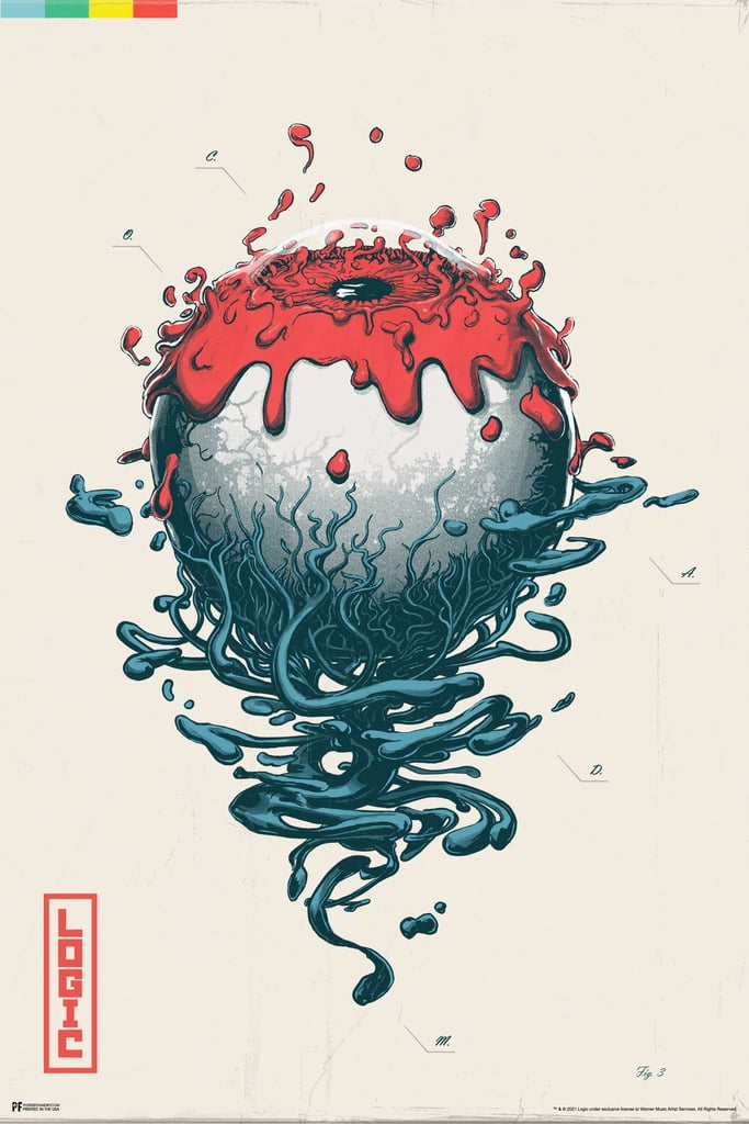 Logic Merch Homicide Eminem Cover Art Rap Posters Logic Rapper Merch ...