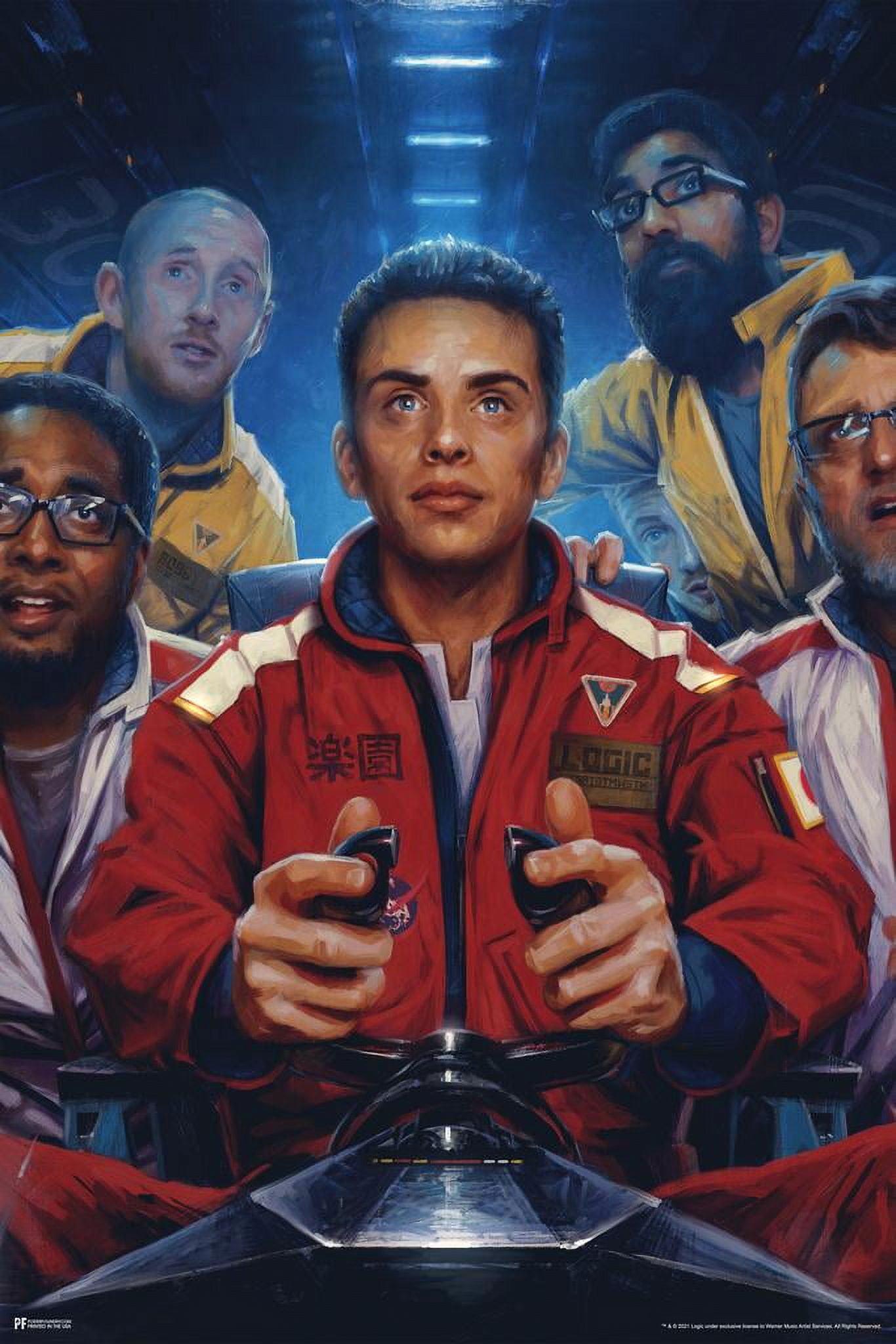 Logic Merch Incredible True Story Album Cover Art Spacesuits Rap ...