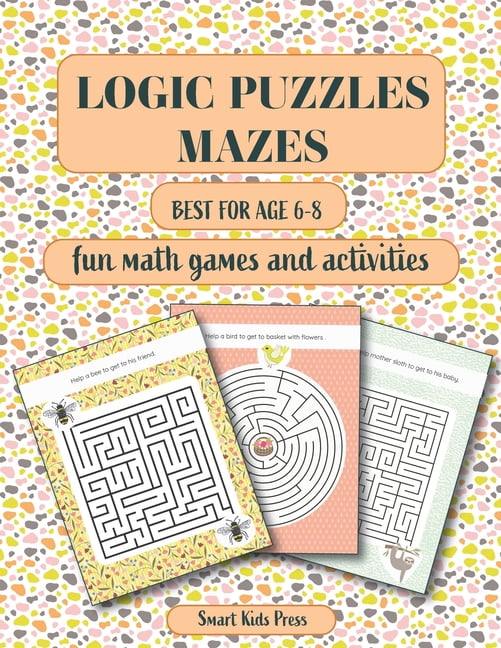 Logic Puzzles Mazes - Walmart.com