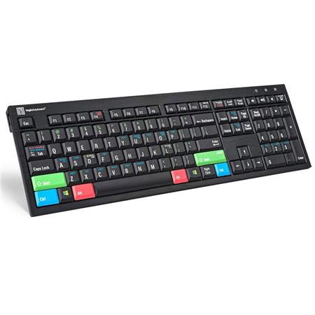 Logickeyboard Ergo Keyboard Compatible with Windows 7-10 - Part: LK-KB ...