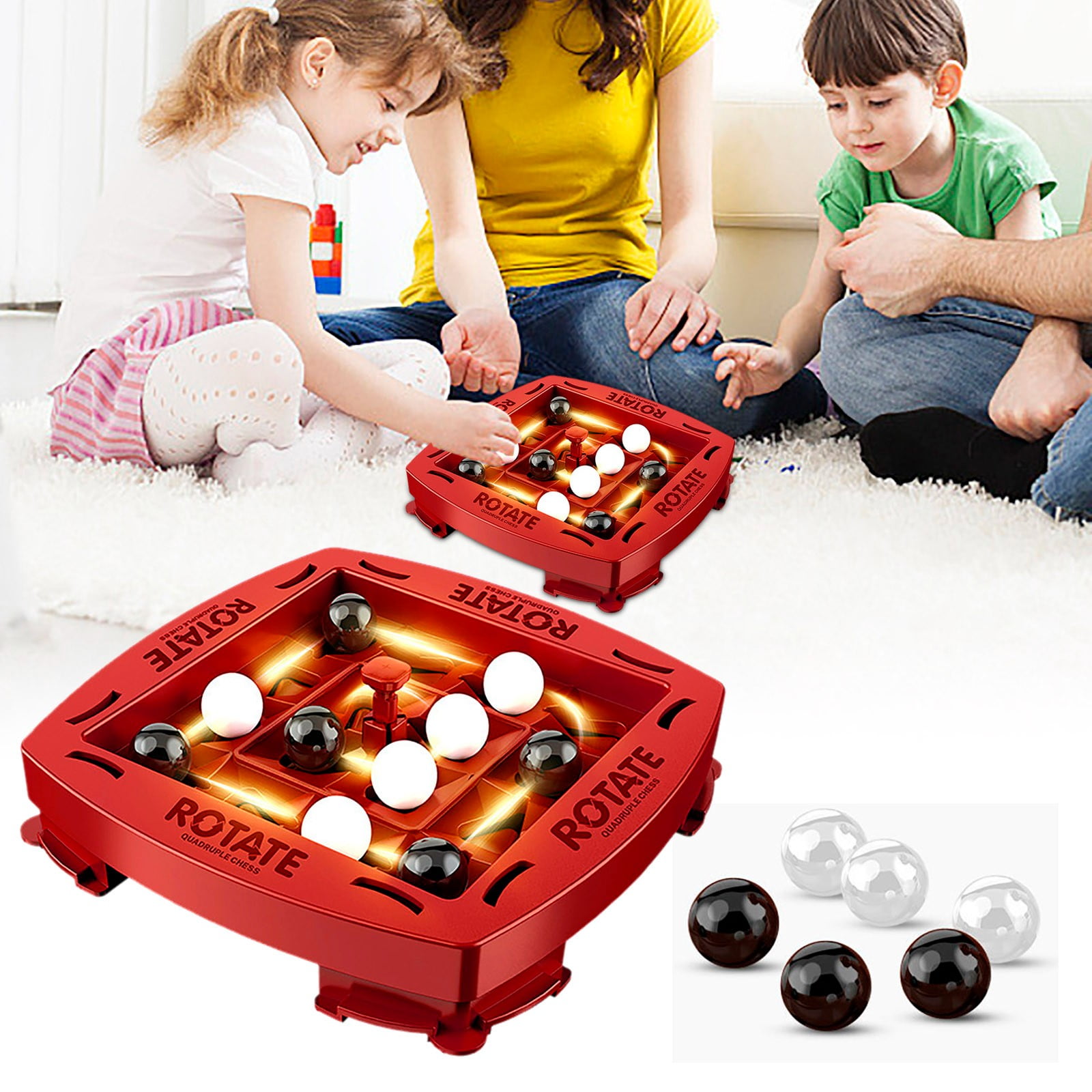 Logical Geometry Puzzle Chess Board Game | Brain Teaser Strategy Toy ...