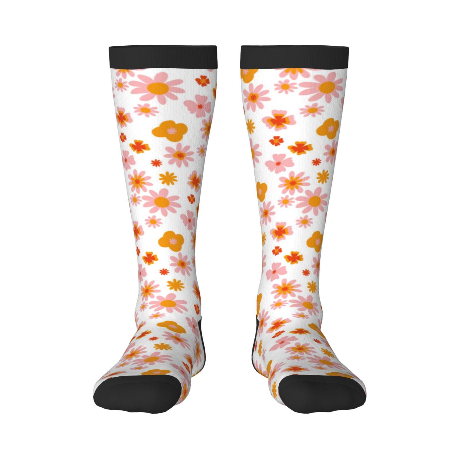 Logiee 70s Retro Flowers Print Gift Stocking Stuffers,Adult Stockings ...