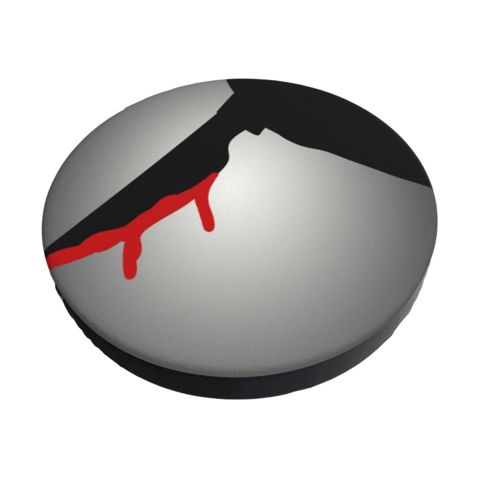 Logiee A Bloody Knife In His Hand Print Stool Covers Round,Bar Stool ...