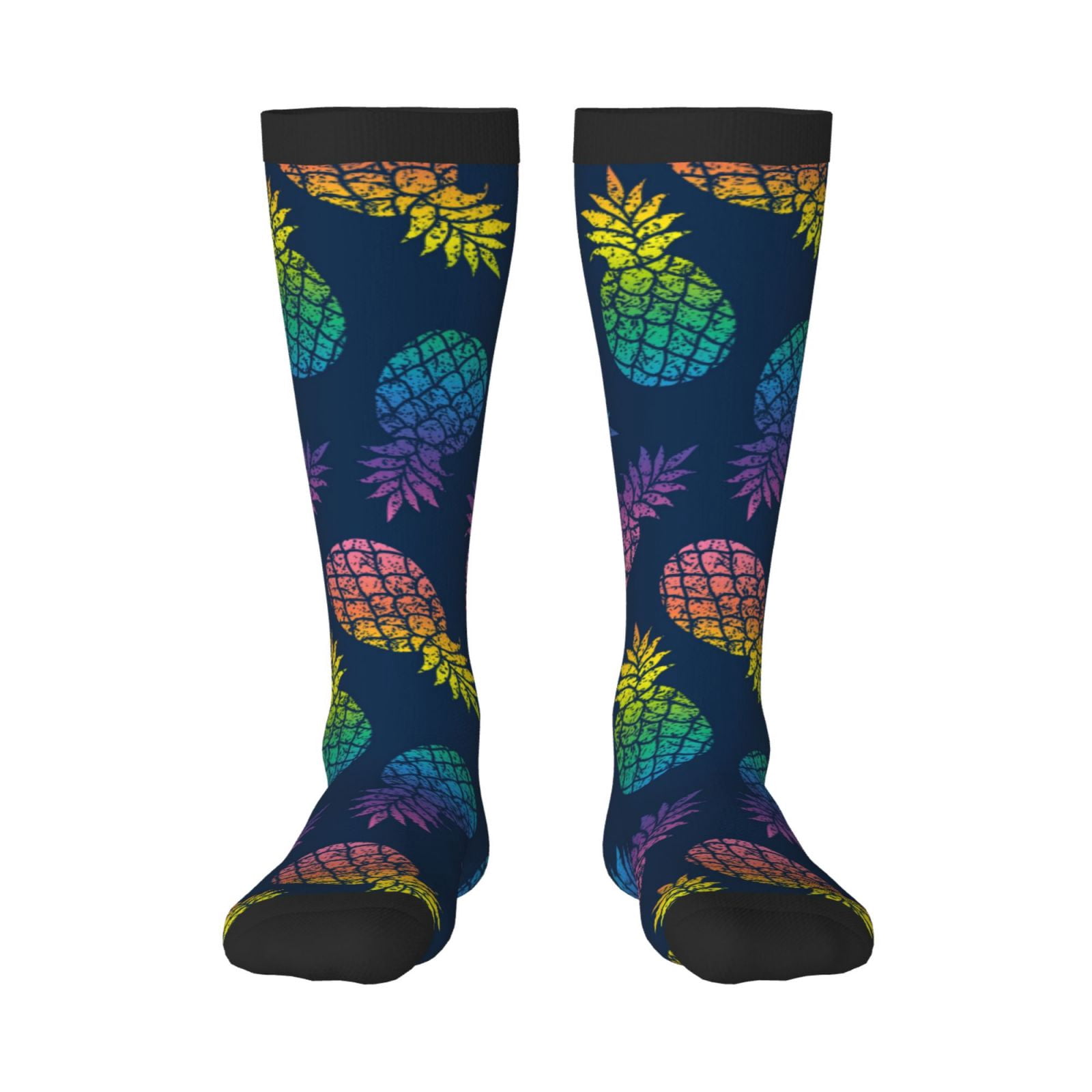 Logiee Abstract Bright Pineapple Fruit Retro Print Gift Stocking ...