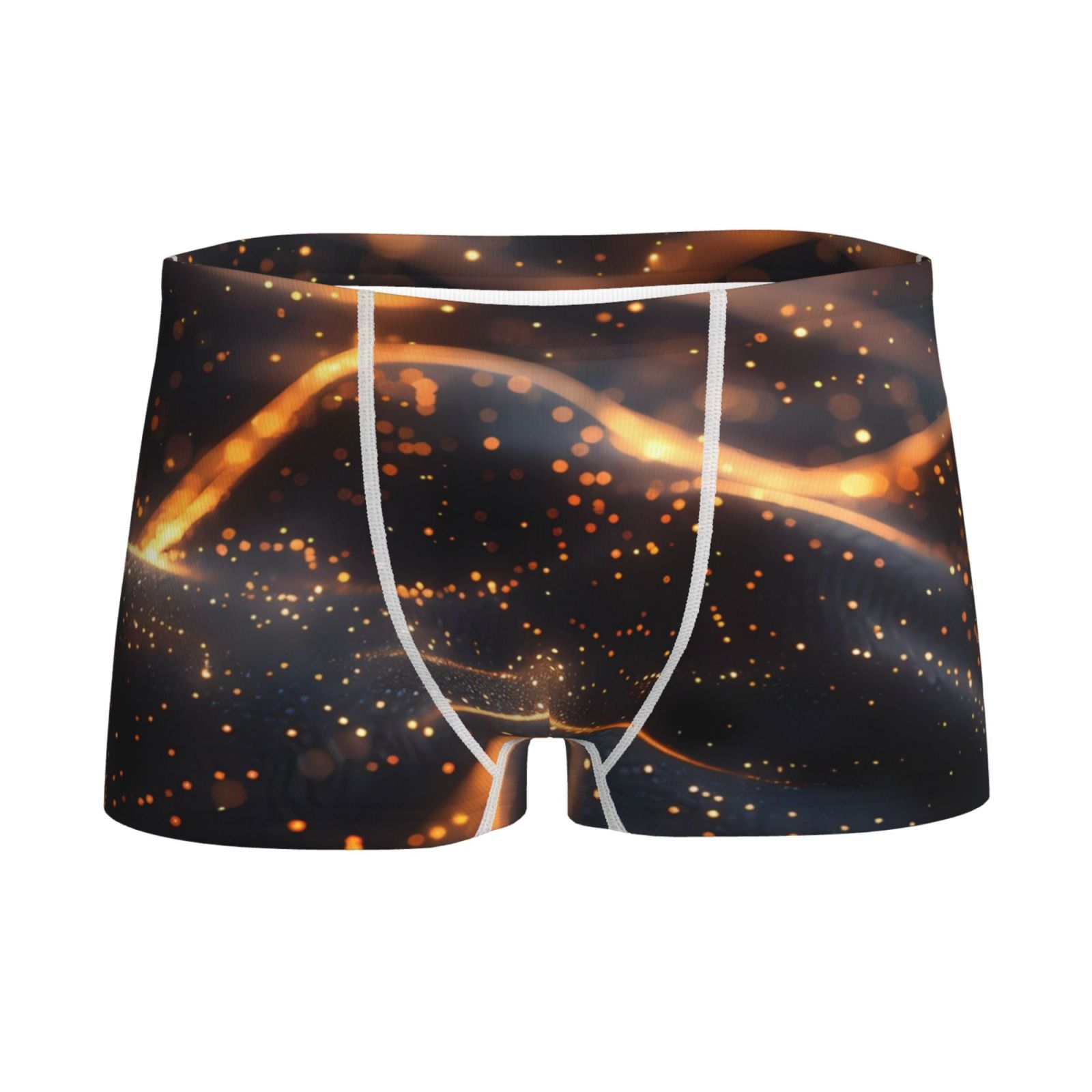 Logiee Abstract Glowing Wave Pattern Print Boys' Boxer Briefs,Tween Boy ...