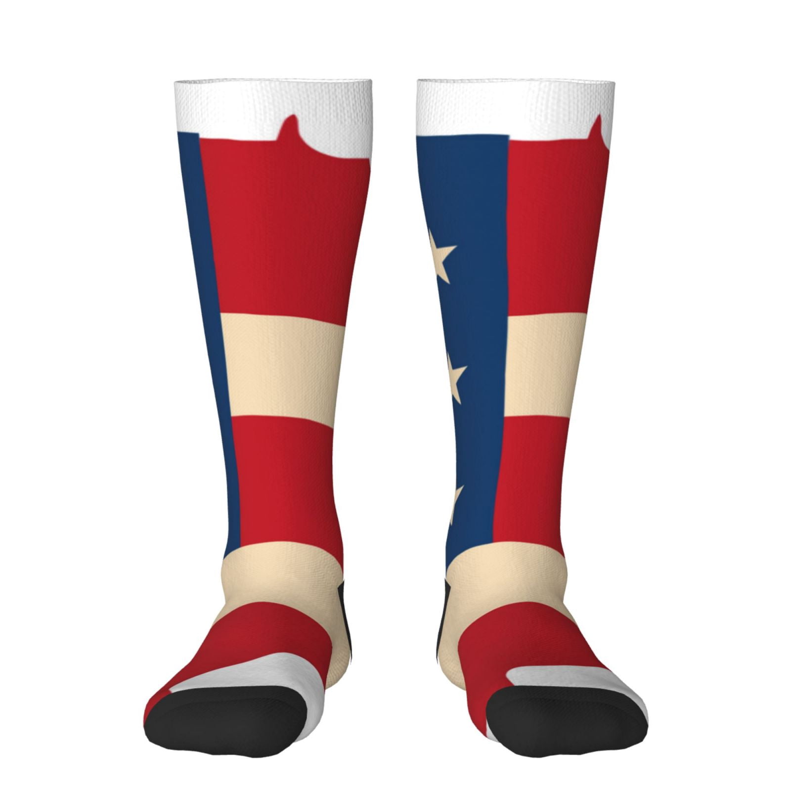Logiee American Flag Map Print Gift Stocking Stuffers,Adult Stockings ...