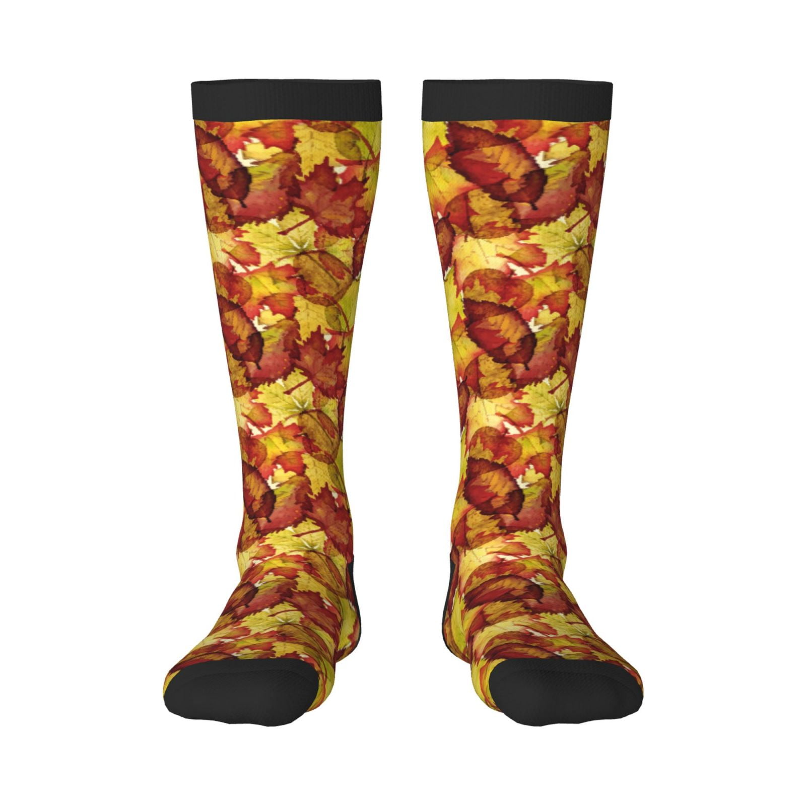 Logiee Autumn Mosaic Maple Leaves Print Gift Stocking Stuffers,Adult ...