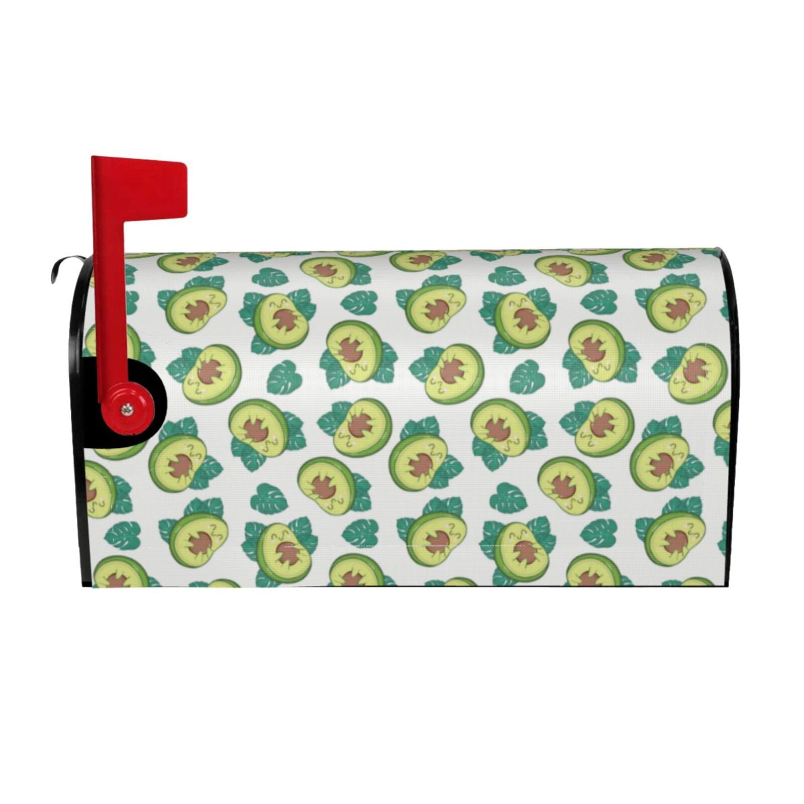Logiee Avocado Sleeping Print Post Letter Box Wrap Decor, Mailbox Cover ...