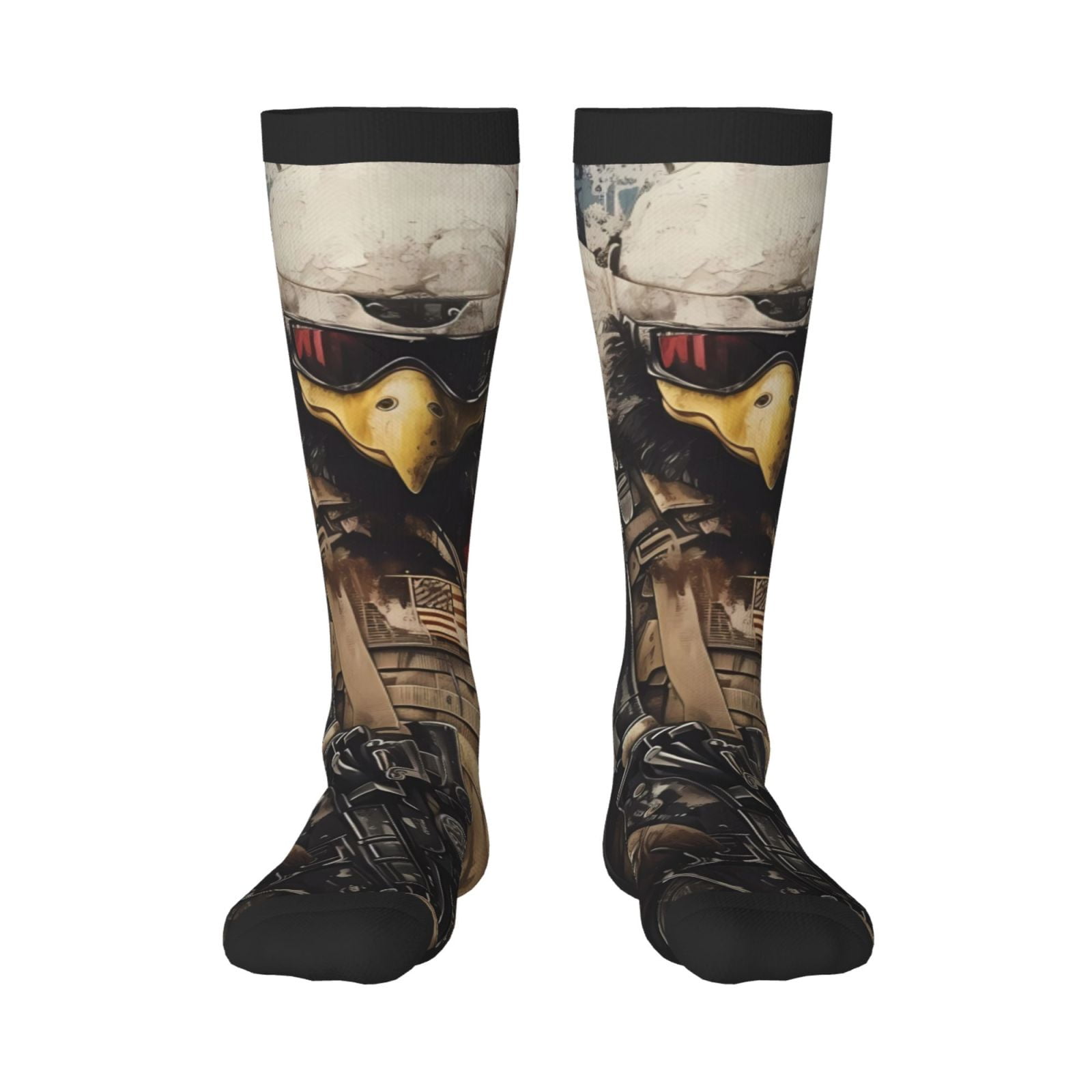 Logiee Bald Eagle Soldier Print Gift Stocking Stuffers,Adult Stockings ...