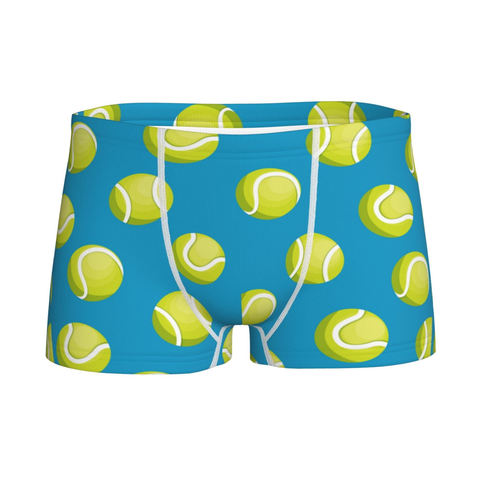 Logiee Ball Tennis Print Boys' Boxer Briefs,Tween Boy Underwear-Small ...