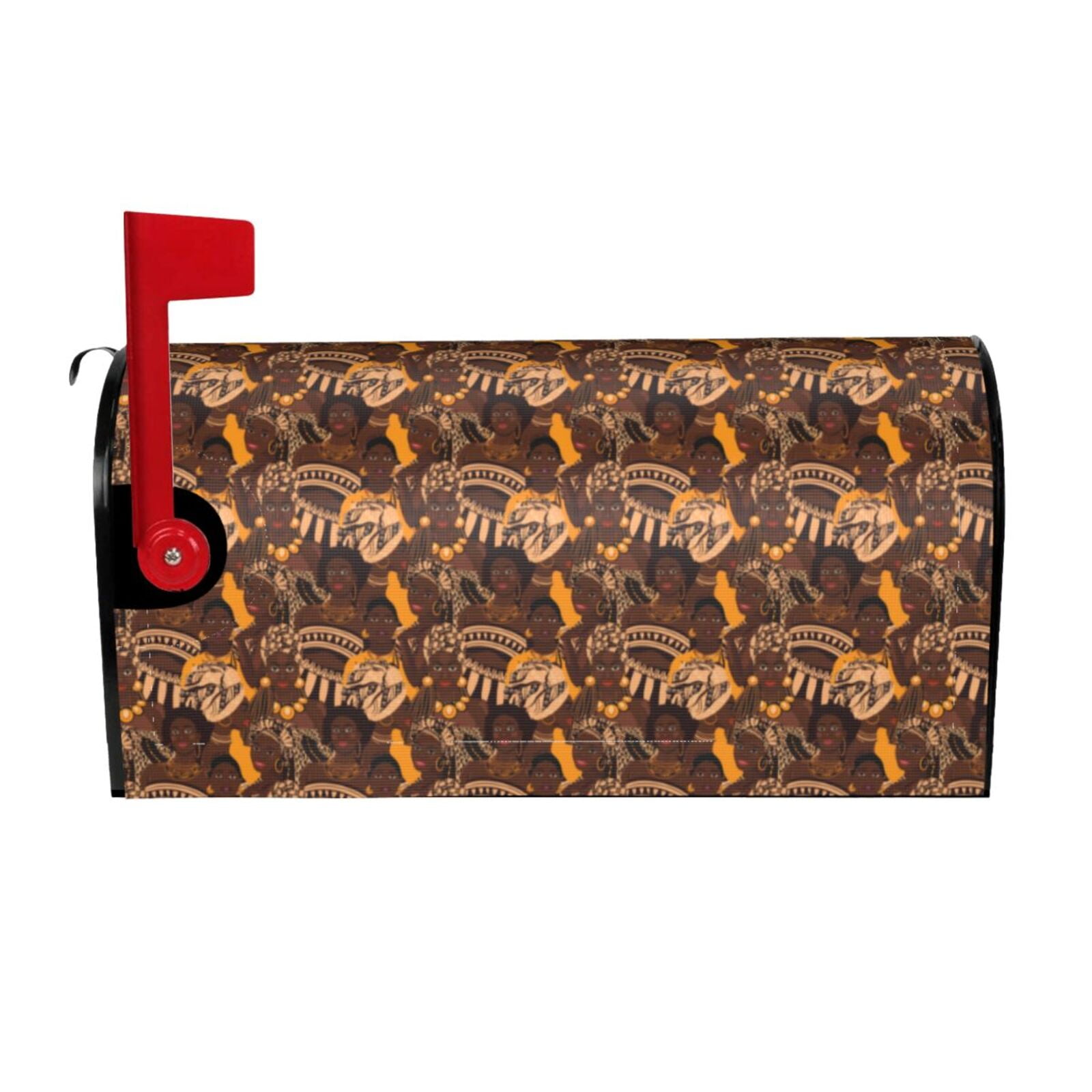 Logiee Beautiful Ethnic African Women Print Post Letter Box Wrap Decor ...