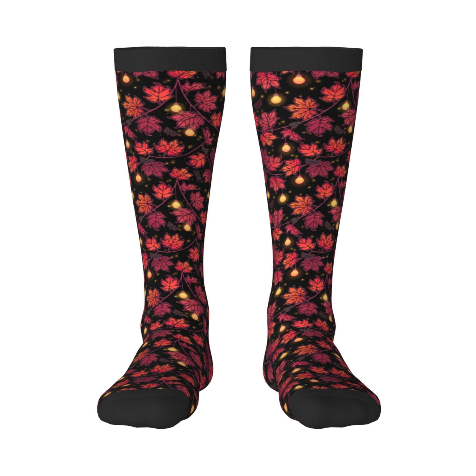Logiee Beautiful Maple Leaf Lantern Print Gift Stocking Stuffers,Adult ...