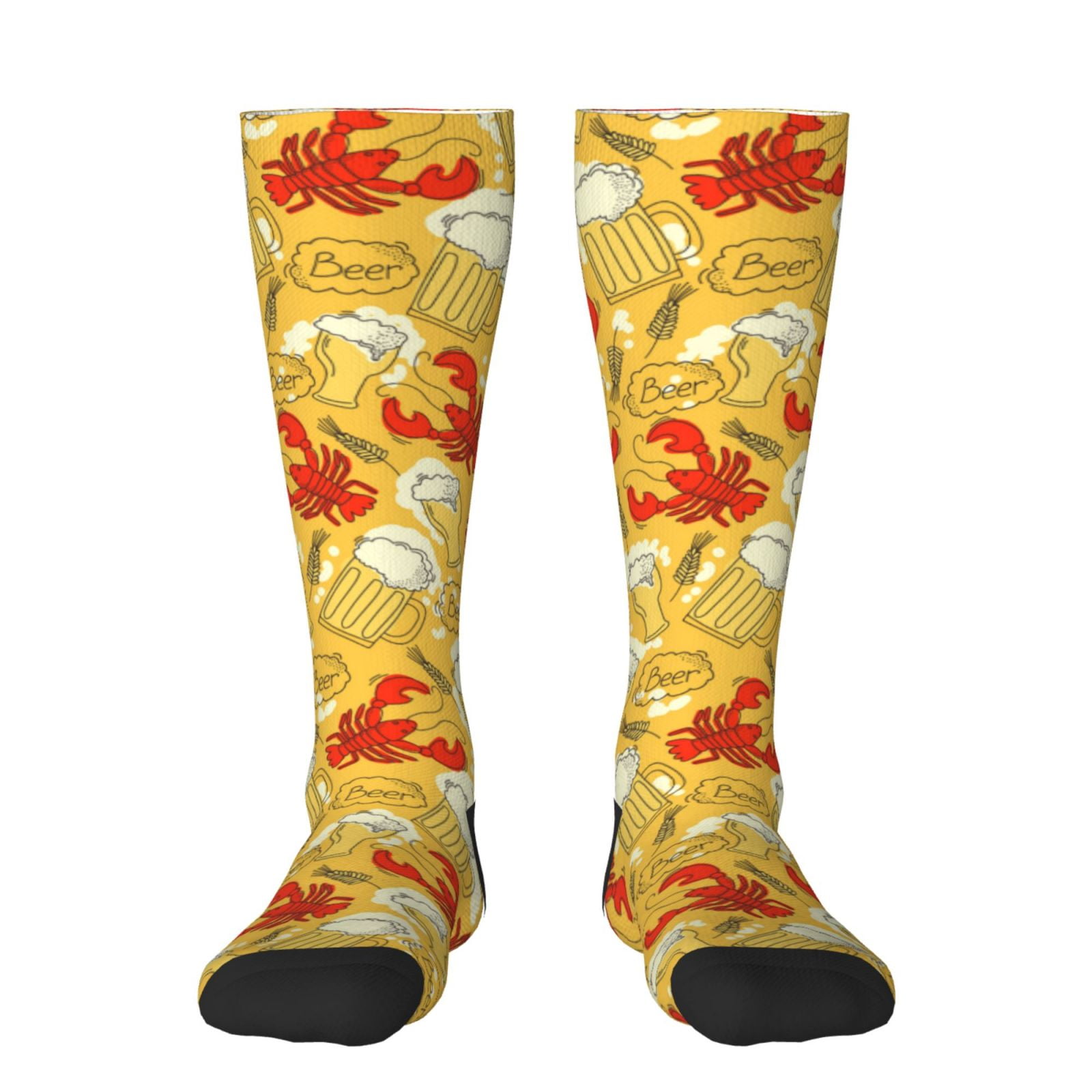 Logiee Beer And Crawfish Print Gift Stocking Stuffers,Adult Stockings ...