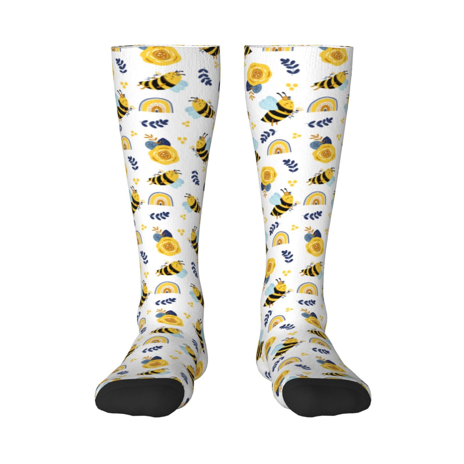 Logiee Bees And Rainbows Print Gift Stocking Stuffers,Adult Stockings ...