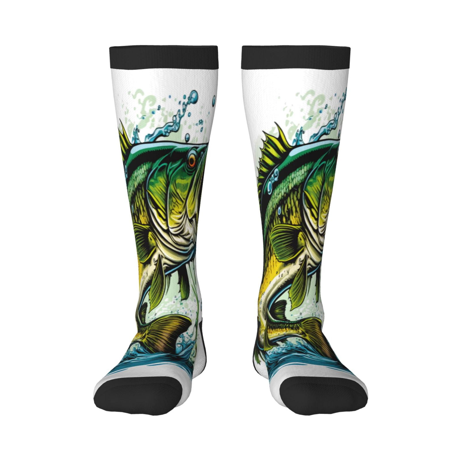 Logiee Big bass fish Print Gift Stocking Stuffers,Adult Stockings ...