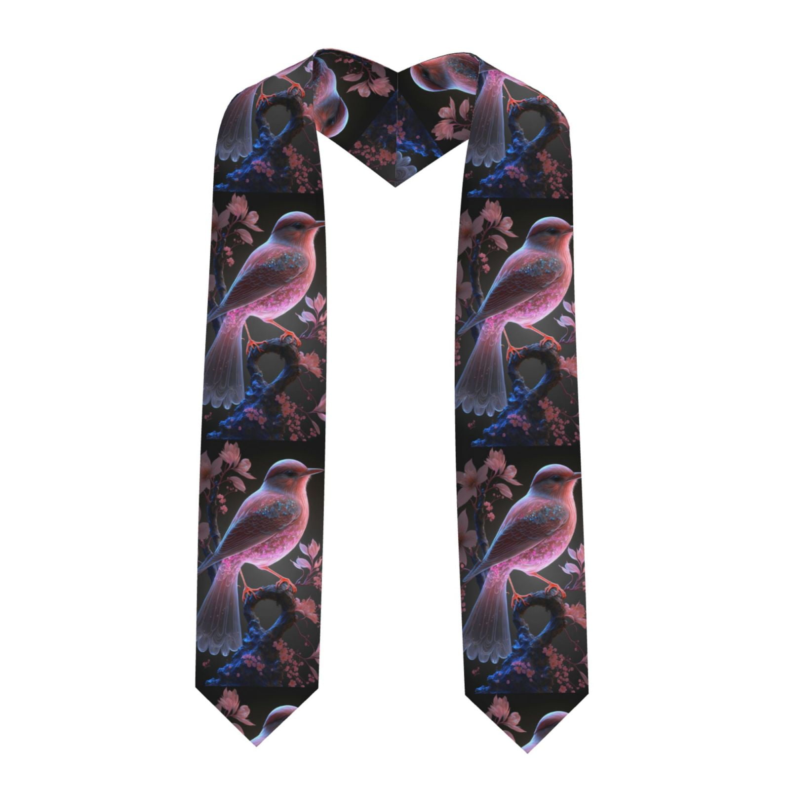 Logiee Bird6 Print Unisex Adult Graduation Stole Shawl 72" Long for ...