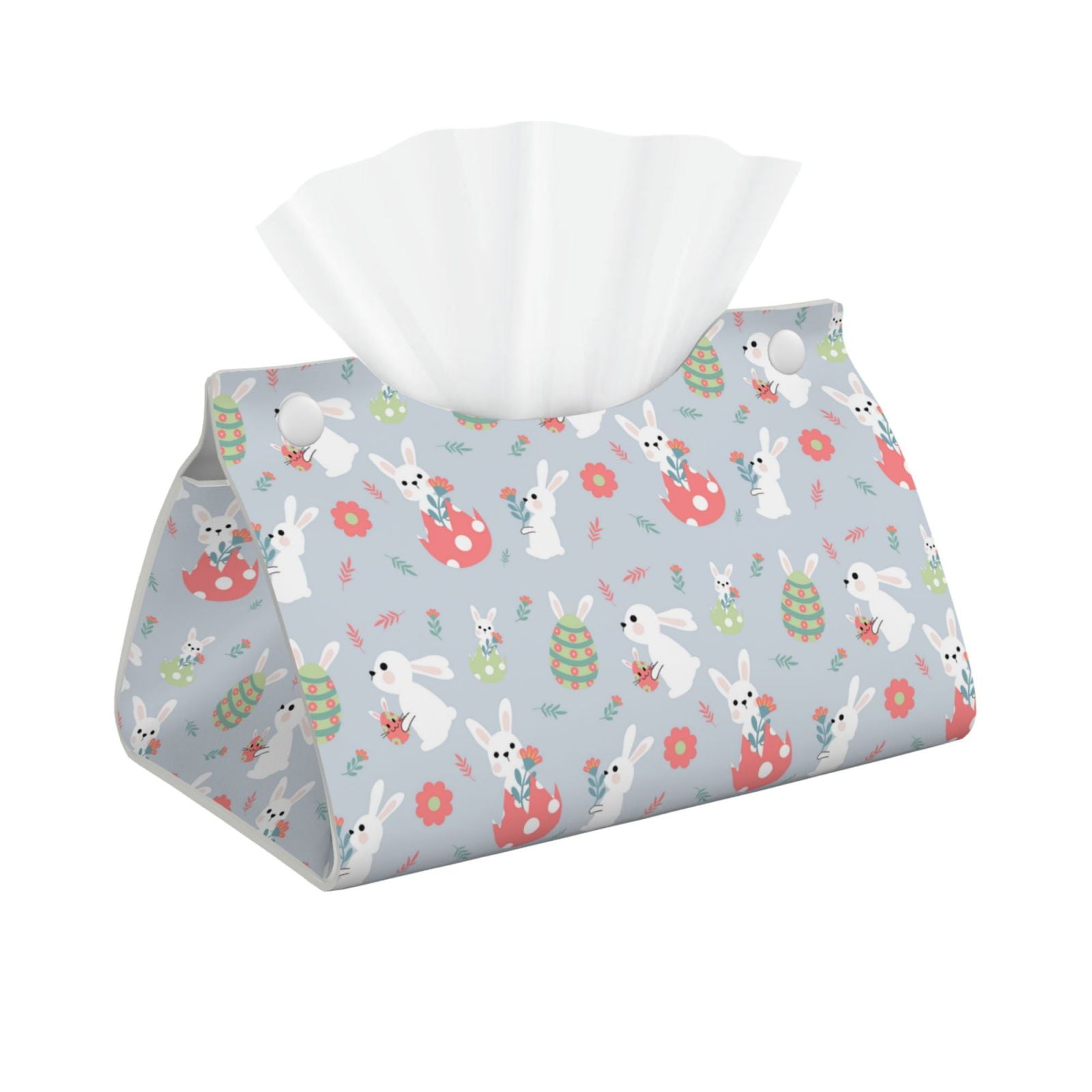 Logiee Bunny cartoon with easter Print Tissue Box Cover,Stylish Tissue ...