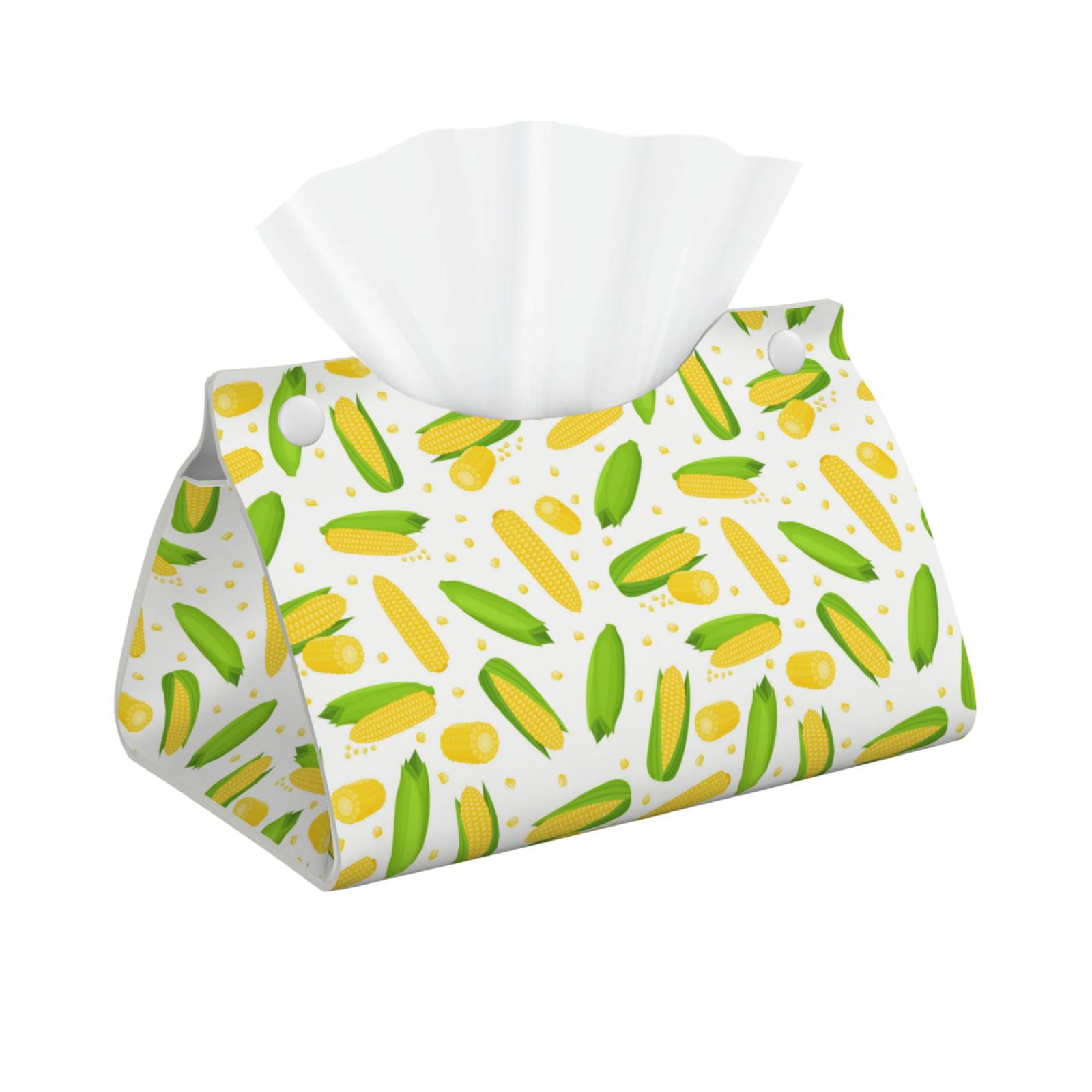 Logiee Cartoon Corn Print Tissue Box Cover,Stylish Tissue Box Holder ...