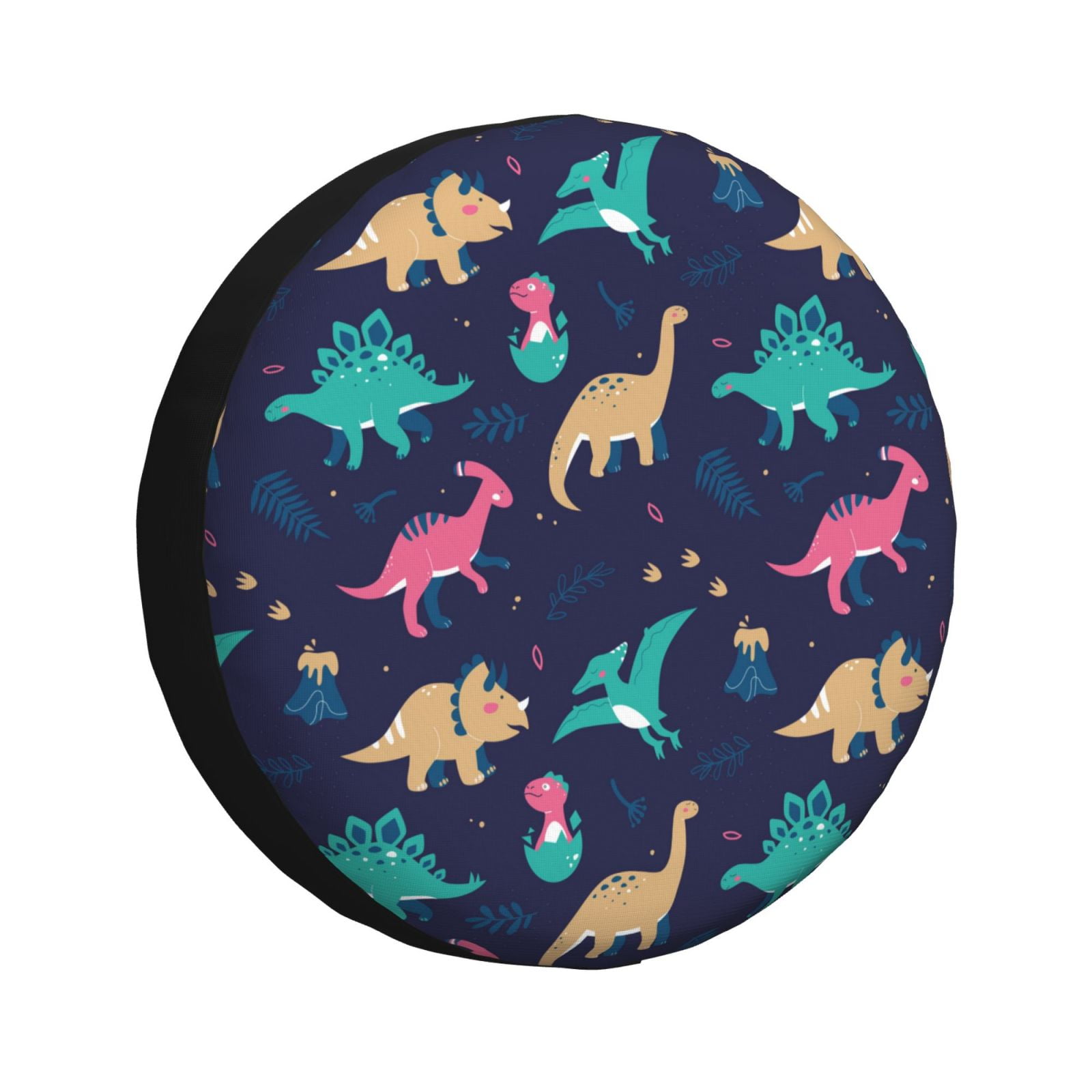 Logiee Cartoon Dinosaur Print Spare Tire Cover, Universal Wheel ...