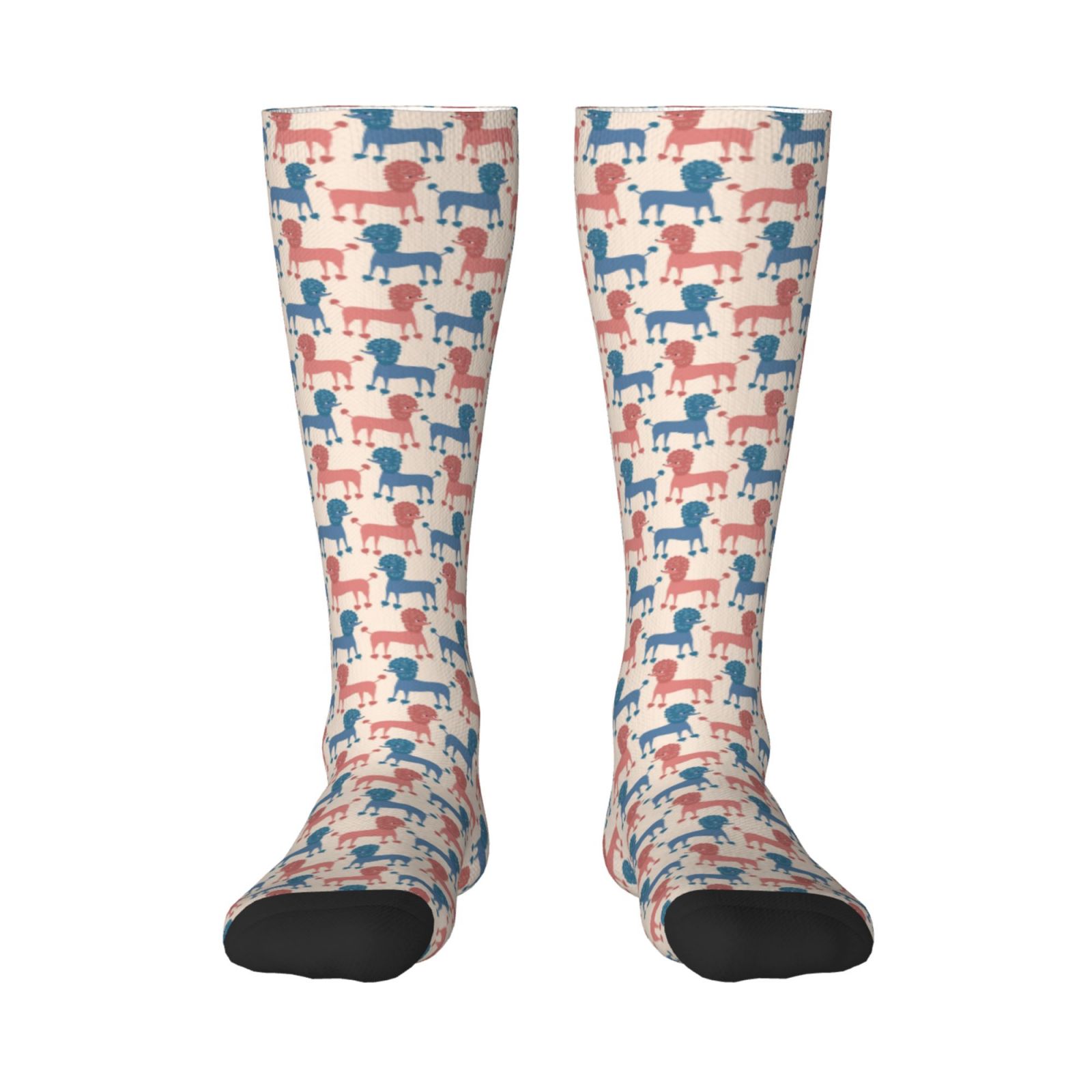 Logiee Cartoon Poodle Dog Print Gift Stocking Stuffers,Adult Stockings ...