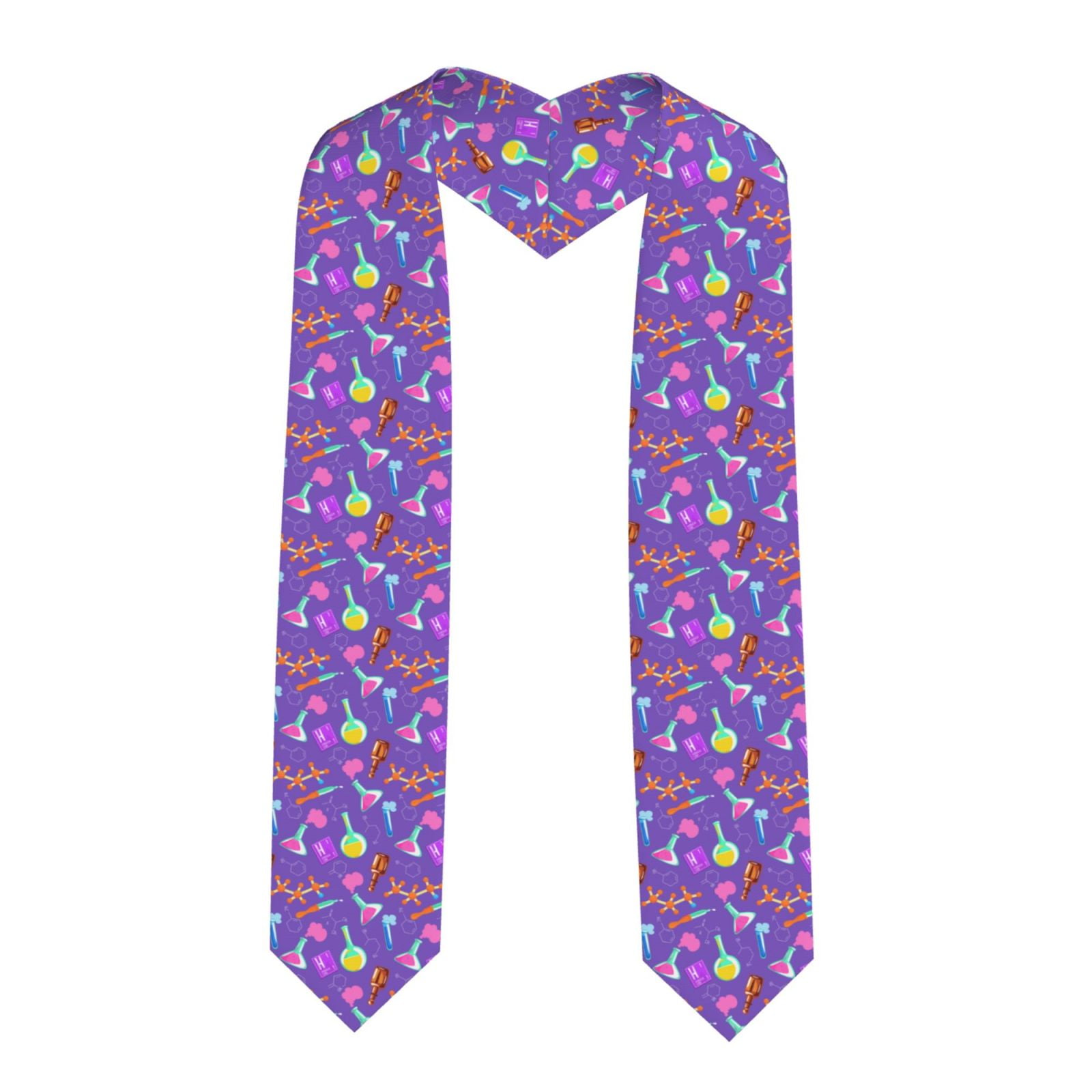 Logiee Chemistry Tools Print Unisex Adult Graduation Stole Shawl 72 ...