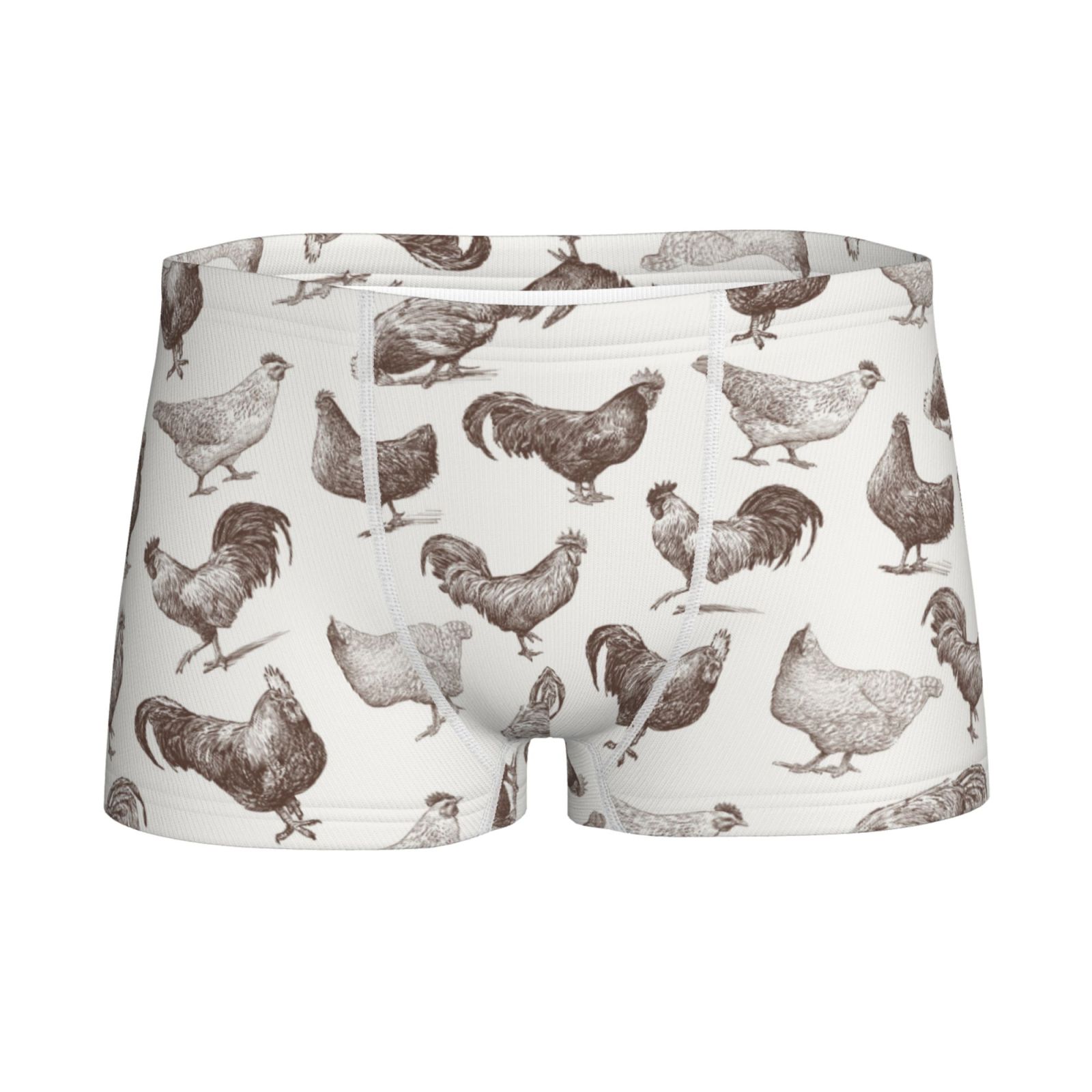 Logiee Chickens Print Boys' Boxer Briefs,Tween Boy Underwear- - Walmart.com
