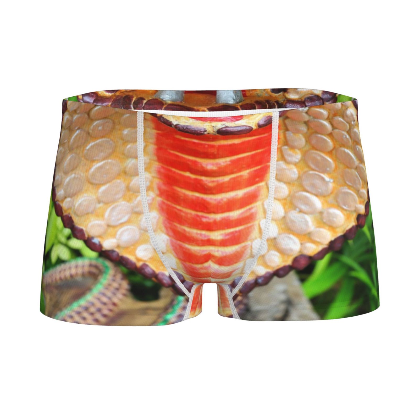 Logiee Cobra Snake Print Boys' Boxer Briefs,Tween Boy Underwear-X-Small ...