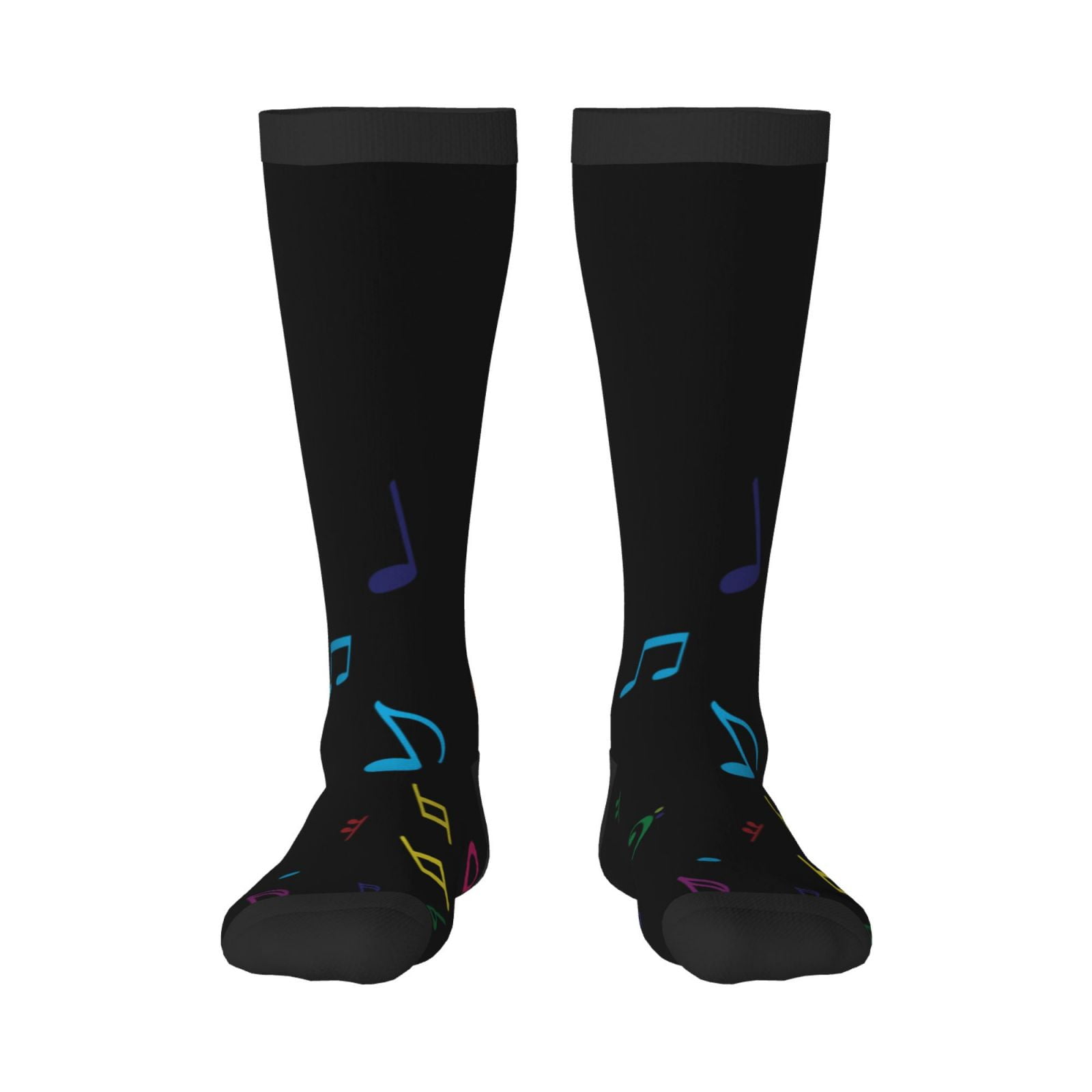 Logiee Color Musical Notes Print Gift Stocking Stuffers,Adult Stockings ...