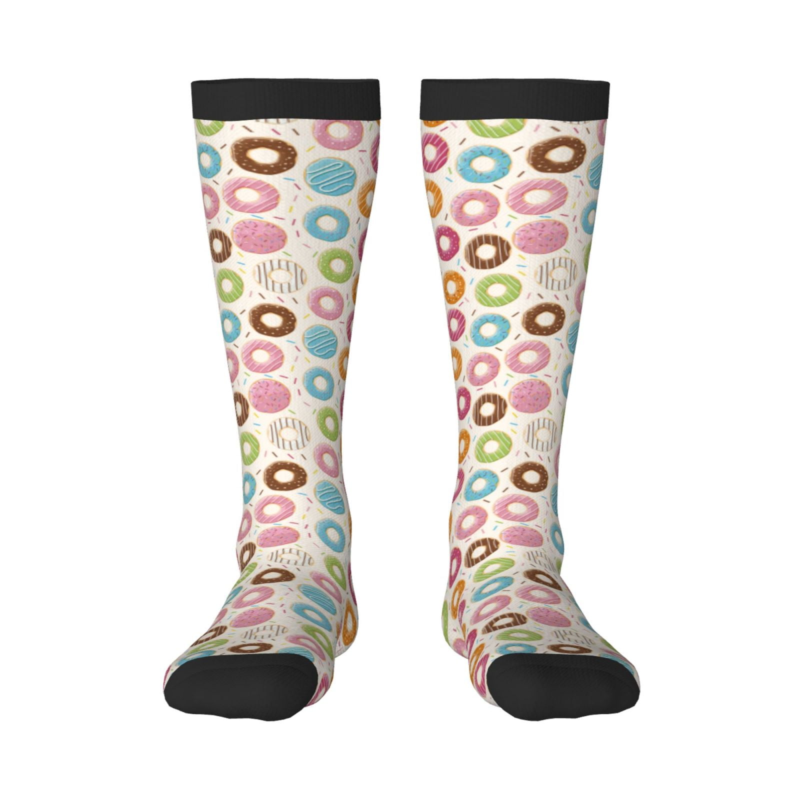 Logiee Colorful Donuts Print Gift Stocking Stuffers,Adult Stockings ...