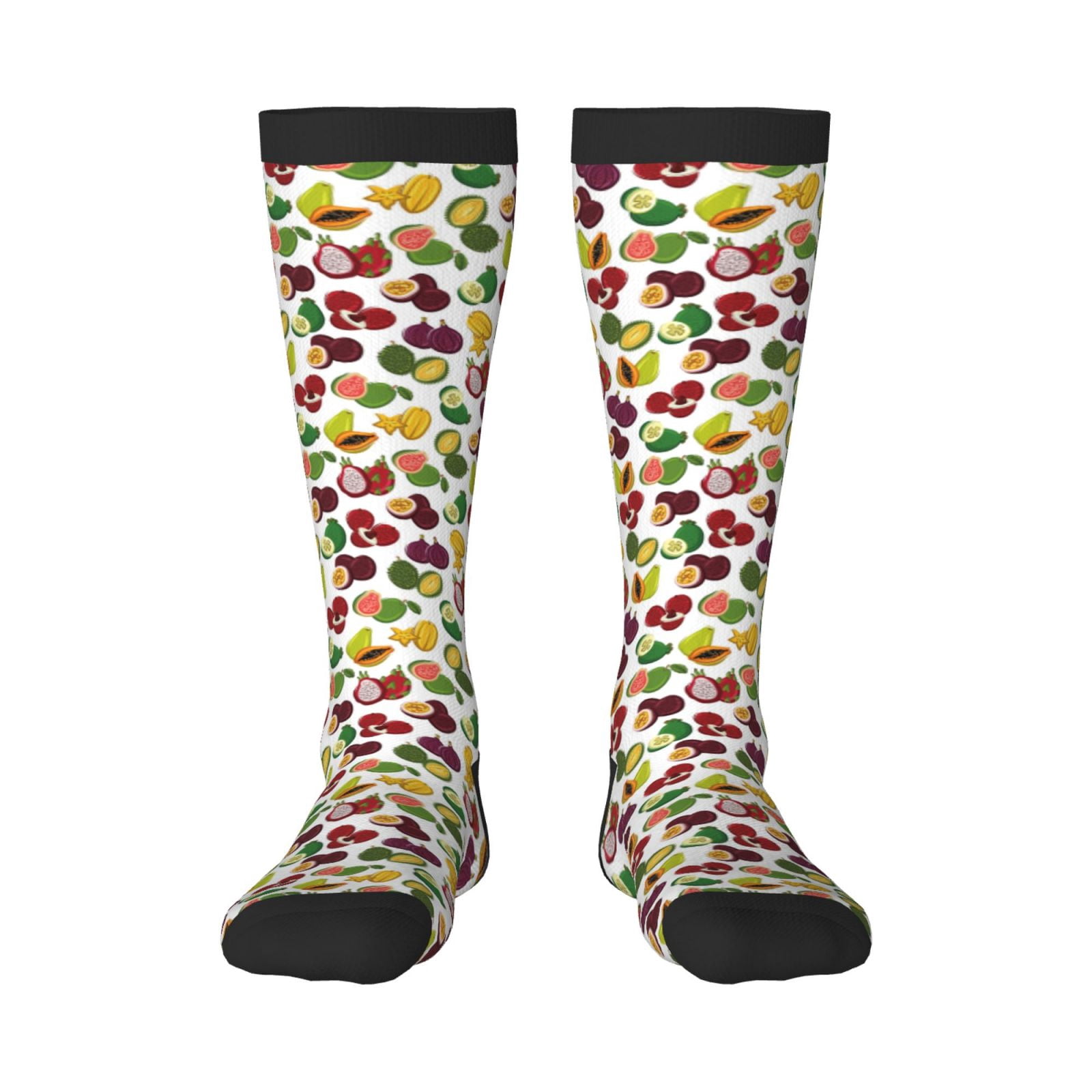 Logiee Colorful Fruits Print Gift Stocking Stuffers,Adult Stockings ...