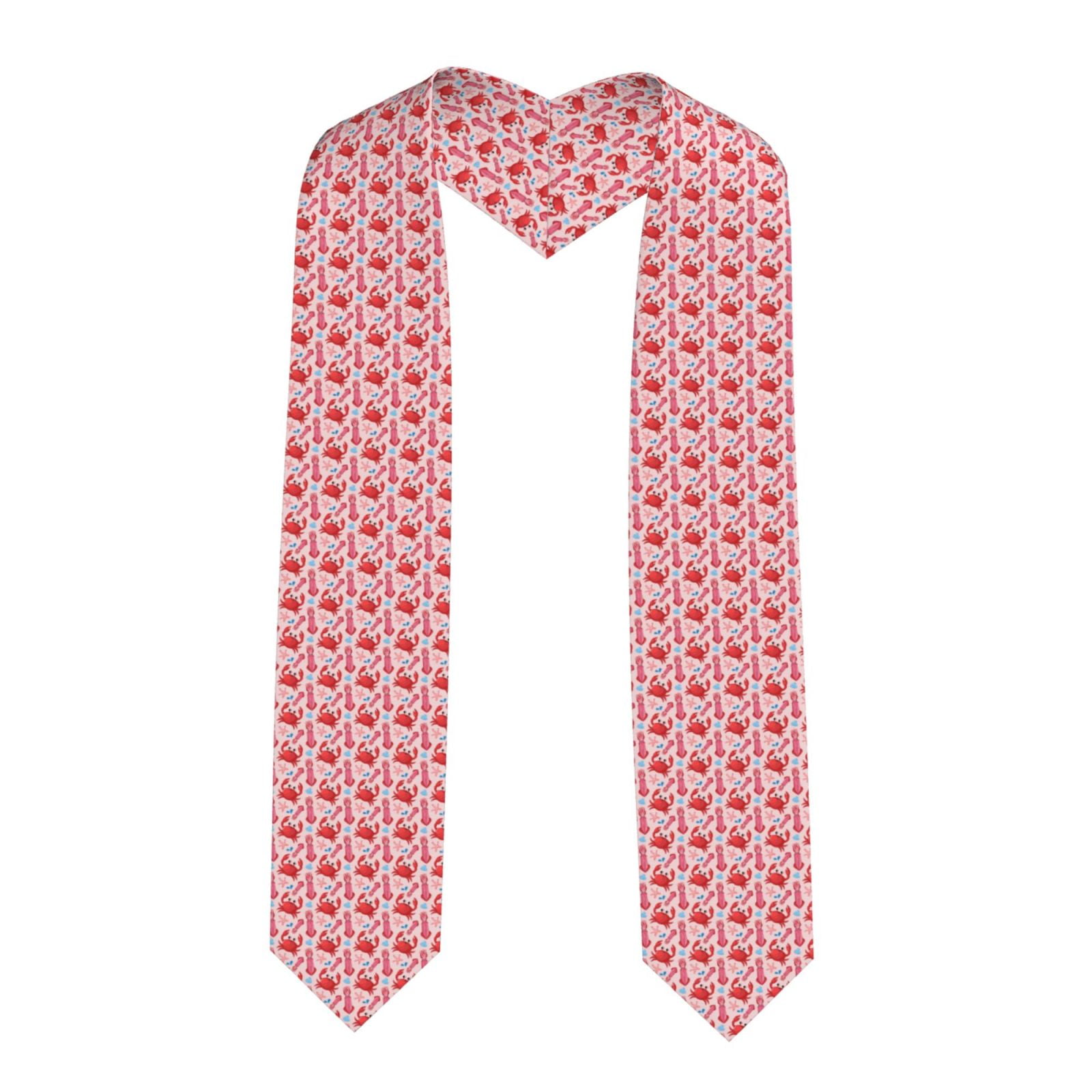 Logiee Crabs Starfish Print Unisex Adult Graduation Stole Shawl 72 ...