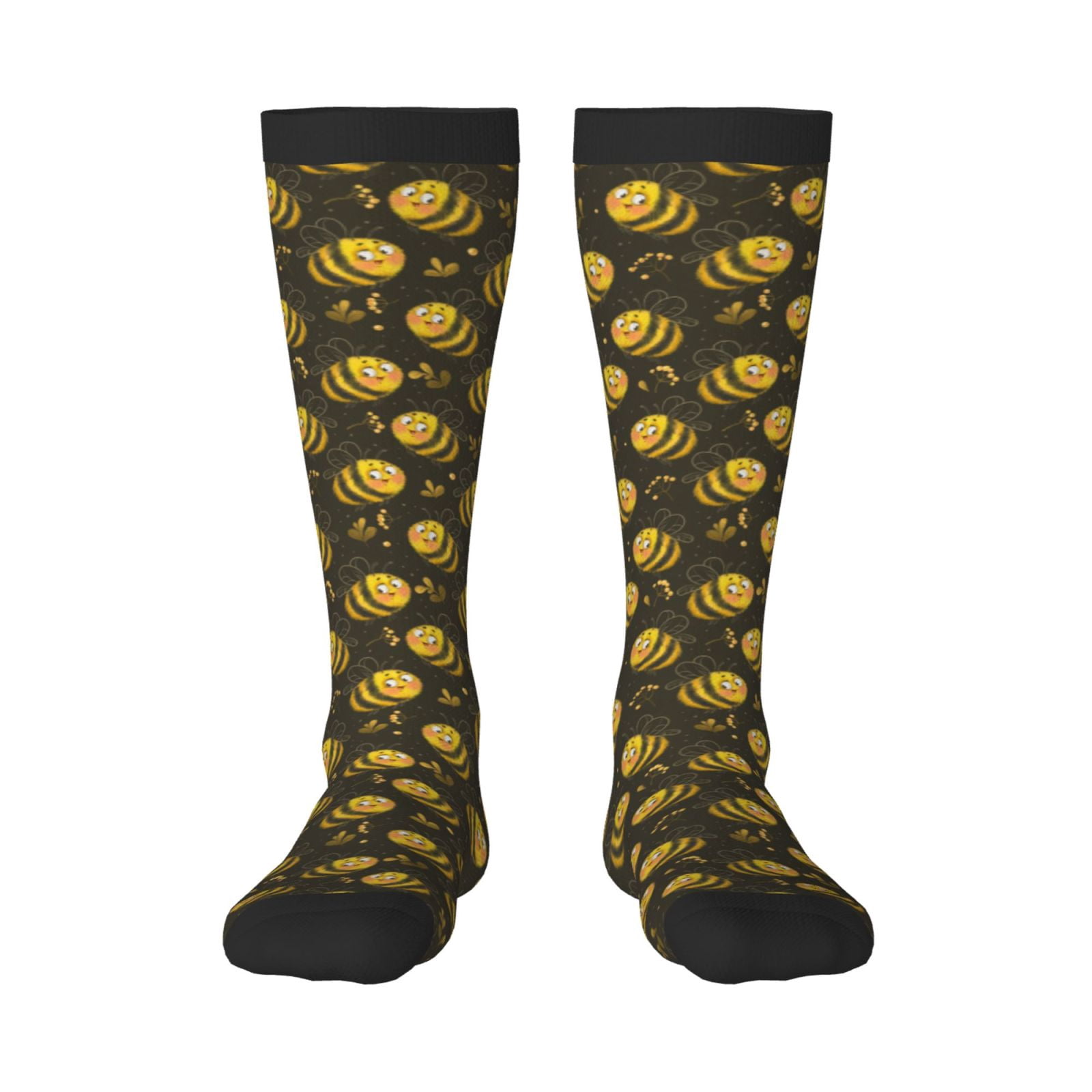 Logiee Cute Cartoon Bees Print Gift Stocking Stuffers,Adult Stockings ...