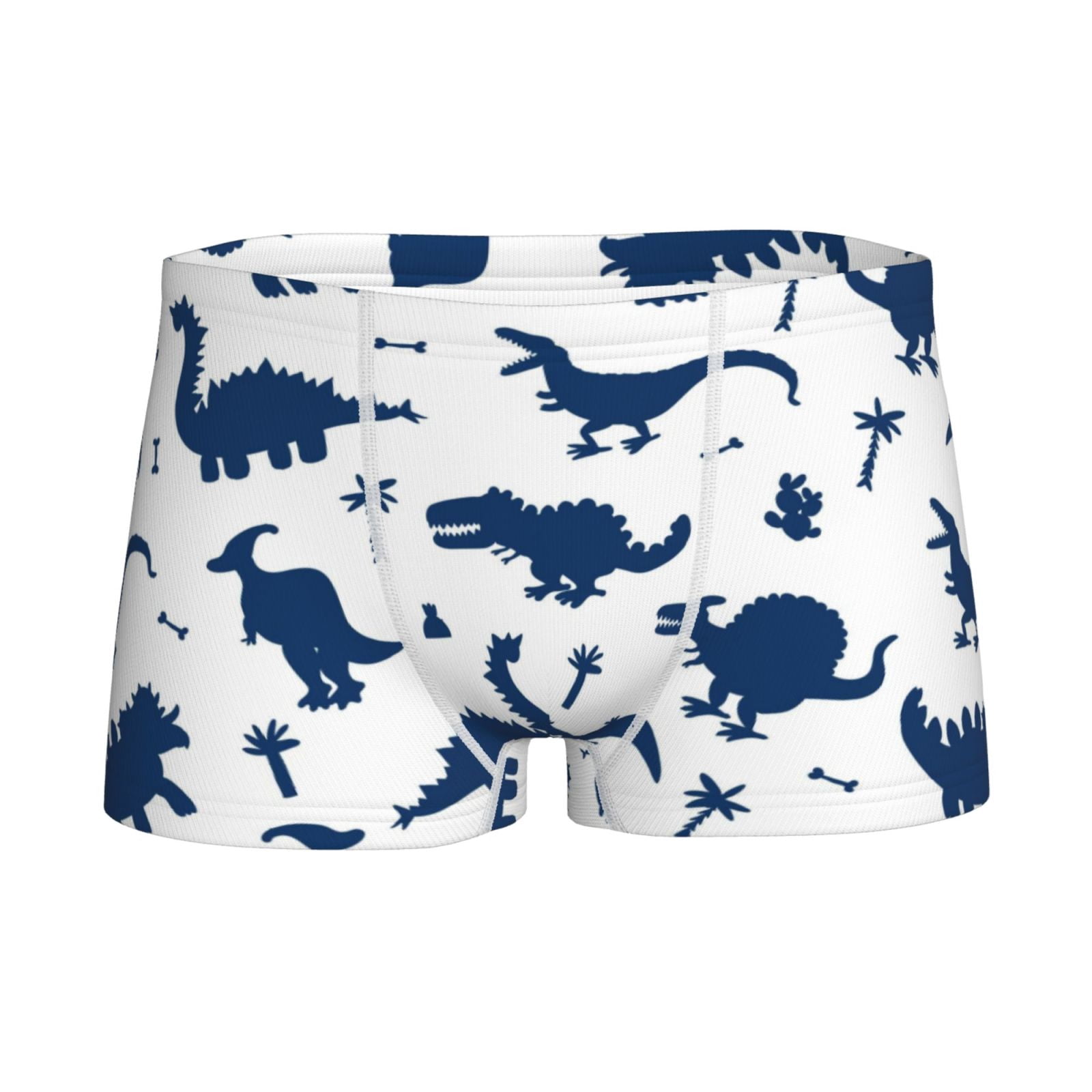 Logiee Cute Cartoon Dinosaurs Print Boys' Boxer Briefs,Tween Boy ...