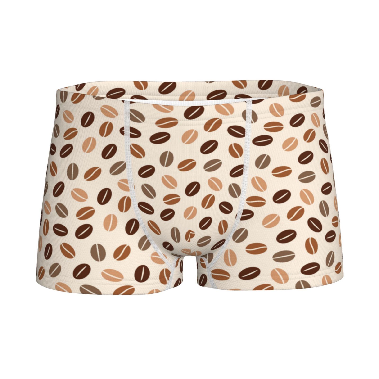 Logiee Cute Coffee Bean Print Print Boys' Boxer Briefs,Tween Boy ...