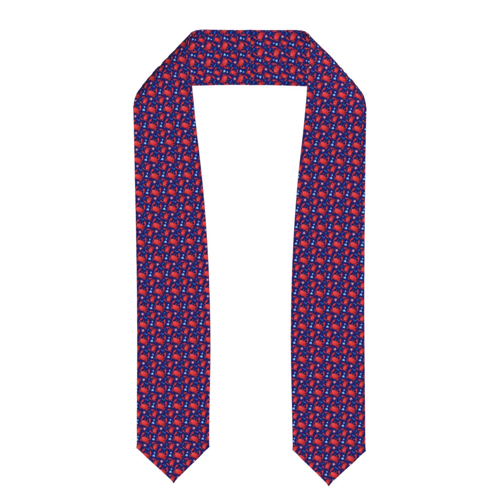 Logiee Cute Crabs Print Unisex Adult Graduation Stole Shawl 72" Long ...