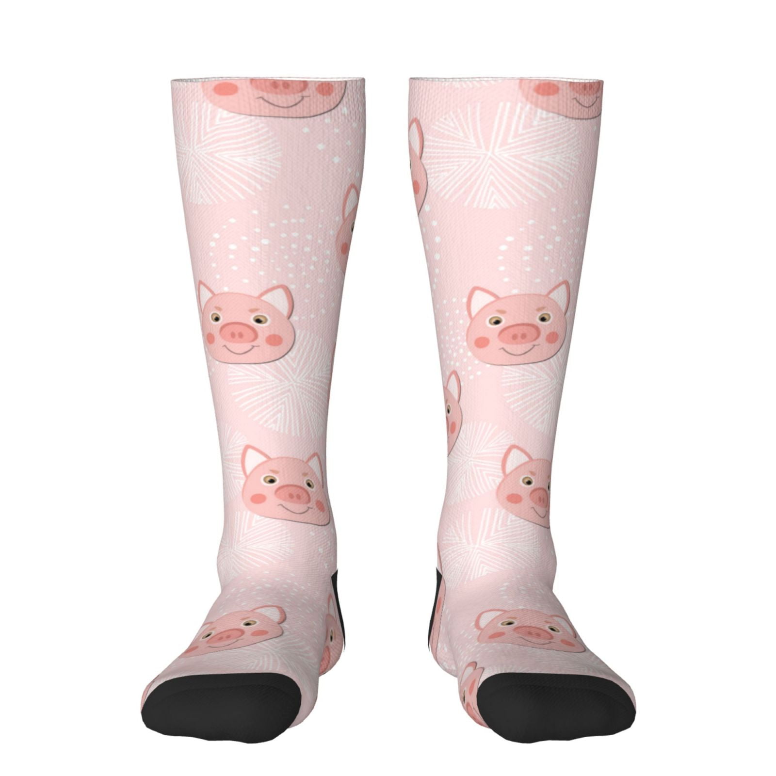 Logiee Cute Pig Face Print Gift Stocking Stuffers,Adult Stockings ...