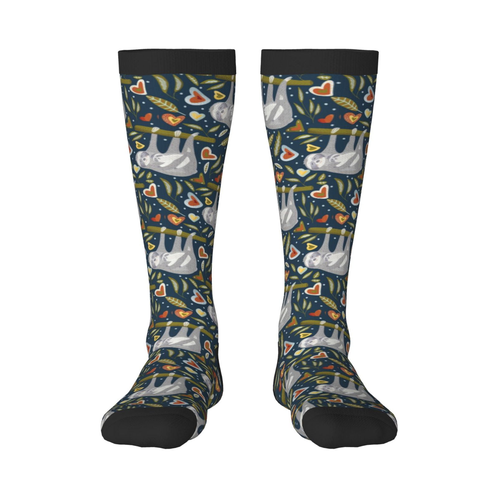 Logiee Cute Sloth Print Gift Stocking Stuffers,Adult Stockings,Novelty ...