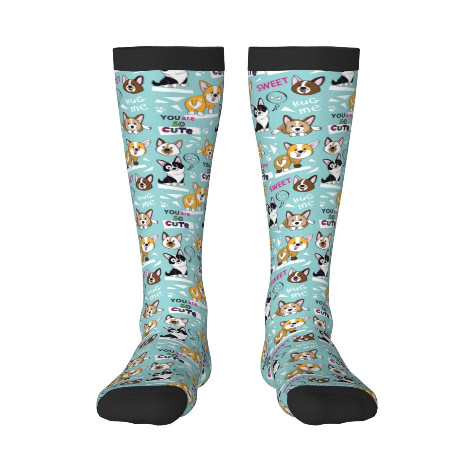 Logiee Dogs Print Gift Stocking Stuffers,Adult Stockings,Novelty Socks ...