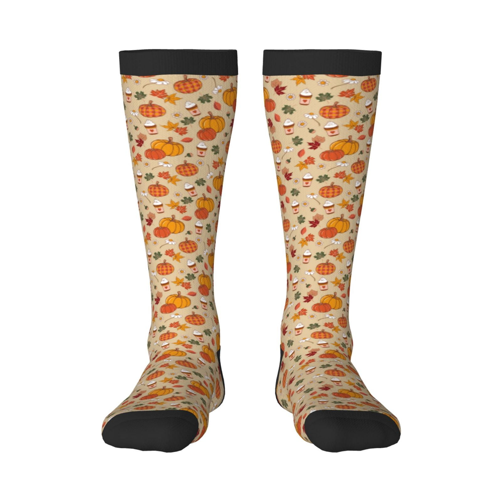 Logiee Fall Autumn Print Gift Stocking Stuffers,Adult Stockings,Novelty ...