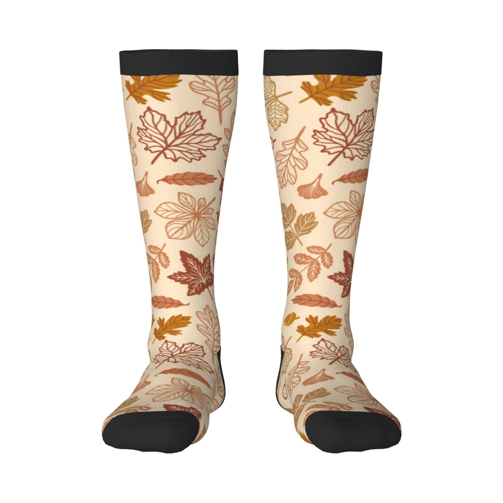 Logiee Fall Leaves Print Gift Stocking Stuffers,Adult Stockings,Novelty ...