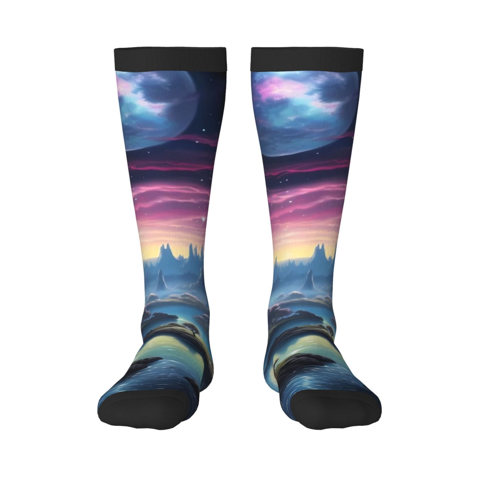 Logiee Fantasy Landscape Starry Night Print Gift Stocking Stuffers ...