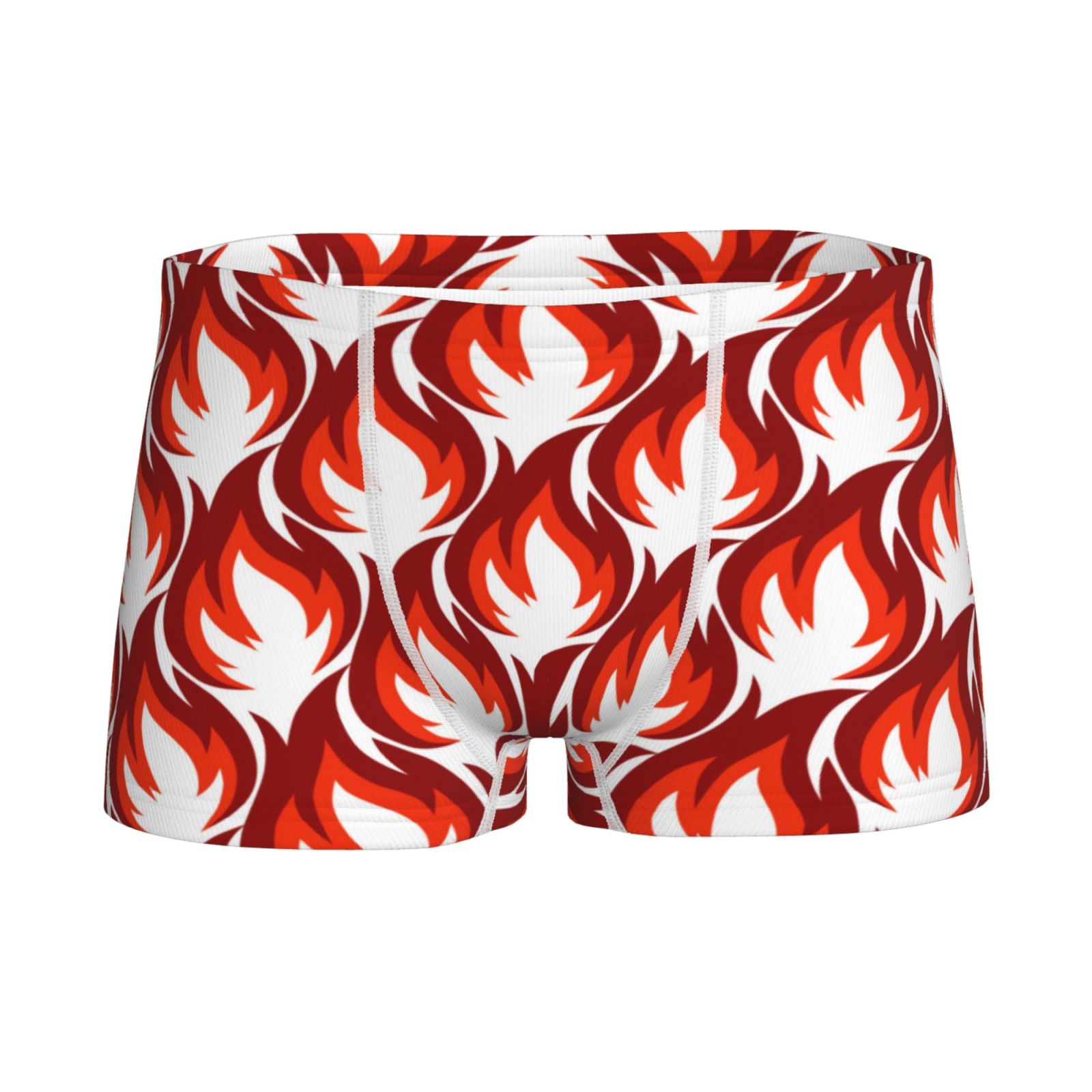 Logiee Fire Symbols Print Boys' Boxer Briefs,Tween Boy Underwear-Small ...