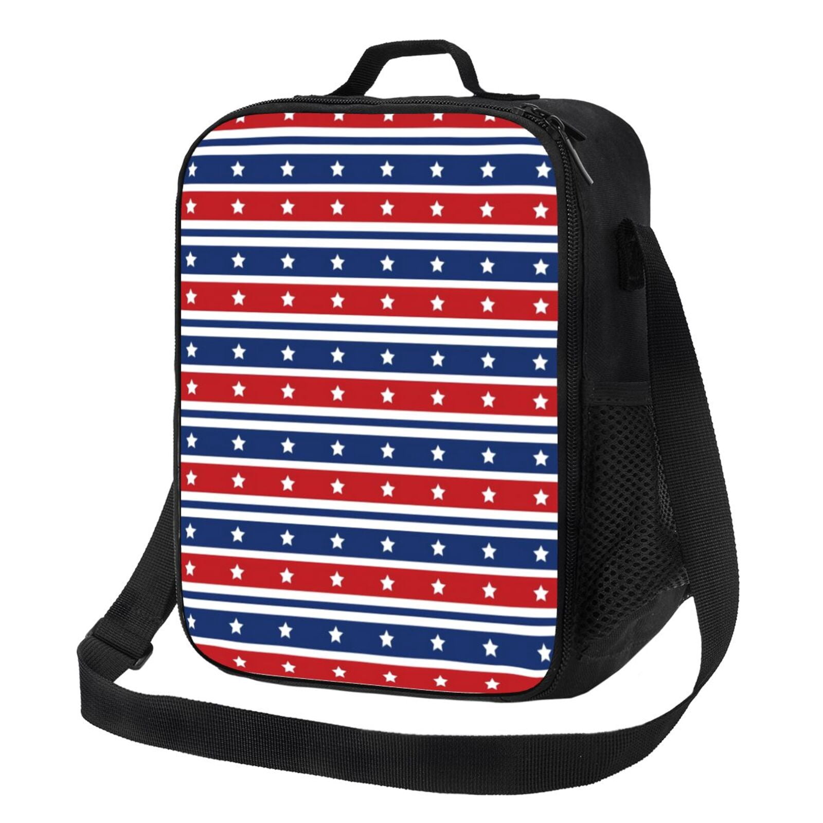 Logiee Fourth Of July Print Insulated Lunch Bag for Women/Men, Reusable ...