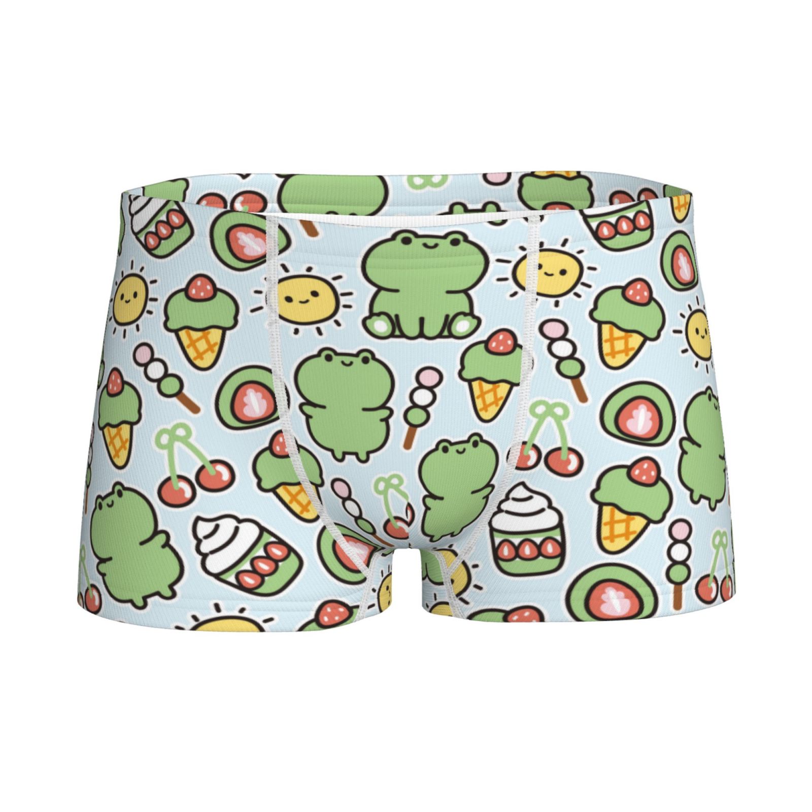 Logiee Frog With Sweet Print Boys' Boxer Briefs,Tween Boy Underwear-Large - Walmart.com