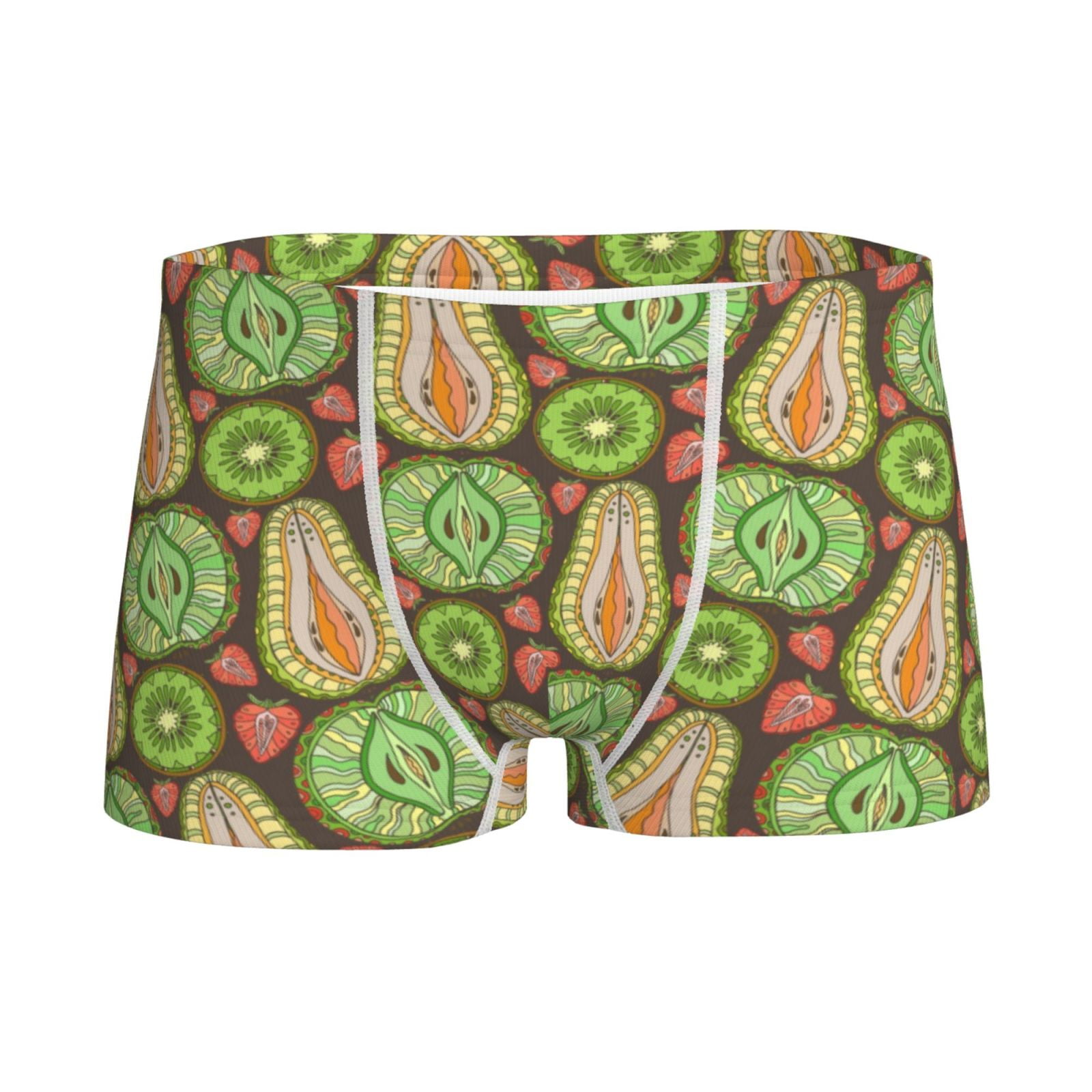 Logiee Fruits 1 Print Boys' Boxer Briefs,Tween Boy Underwear-Small - Walmart.com
