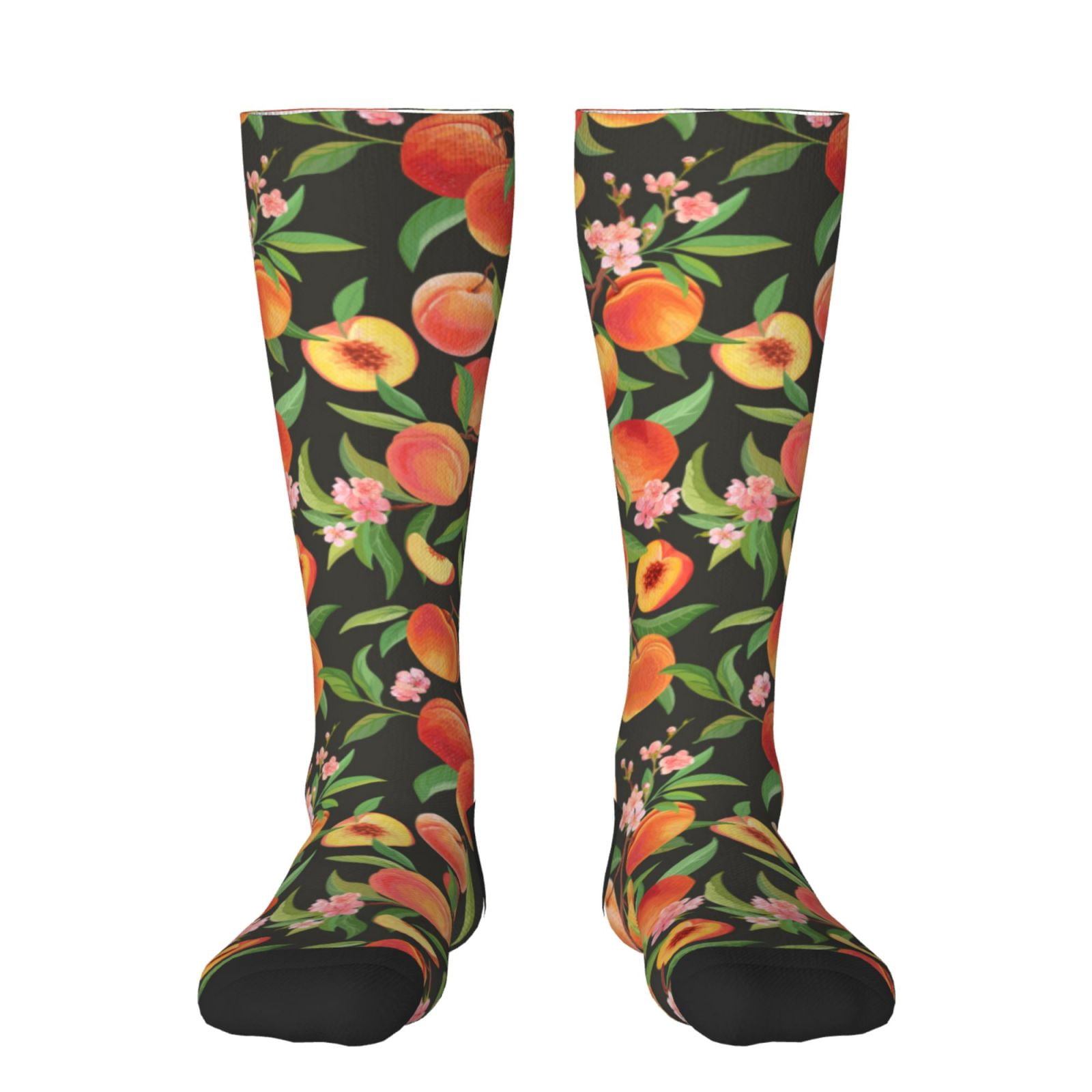 Logiee Fruits Peach Print Gift Stocking Stuffers,Adult Stockings ...