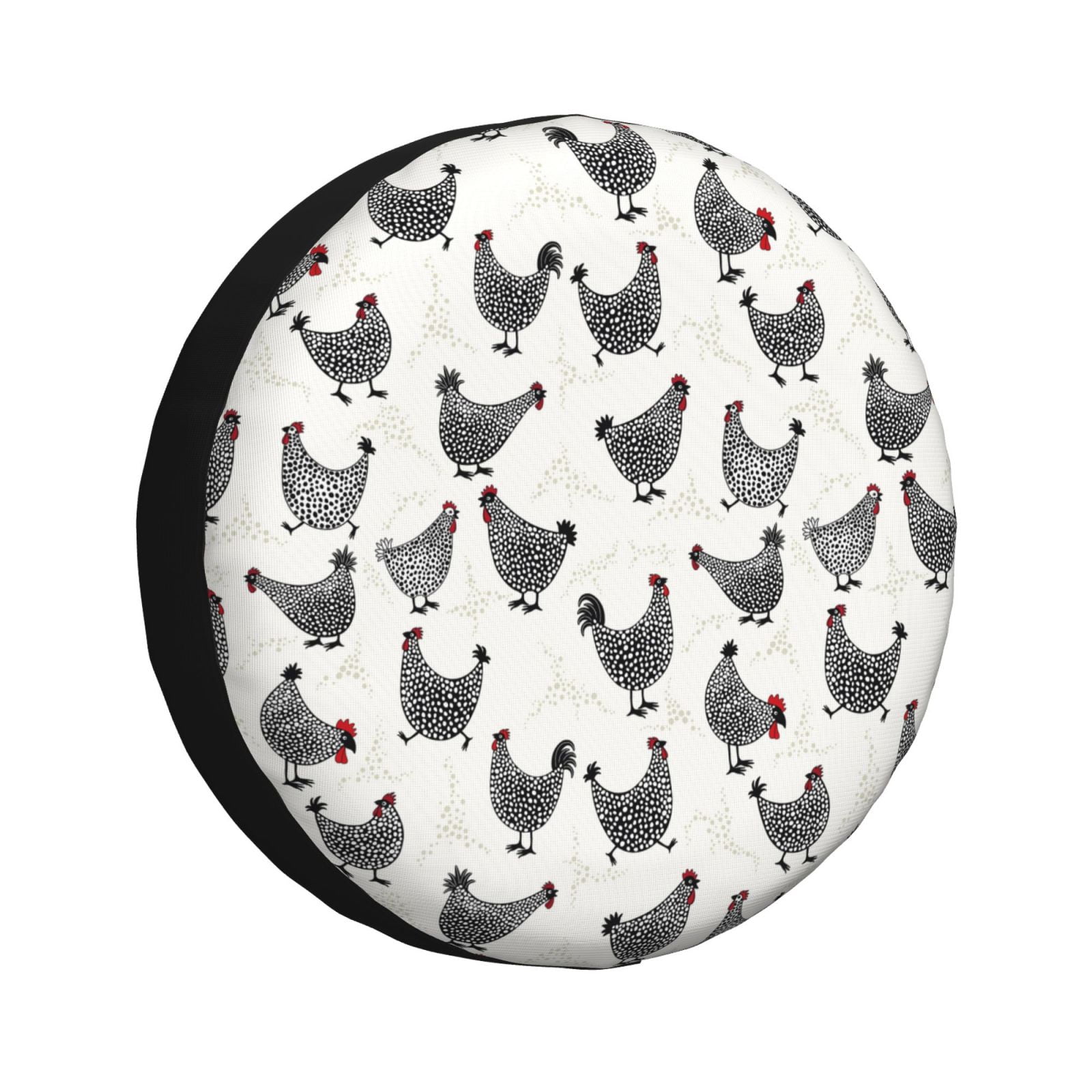 Logiee Funny Chicken Print Spare Tire Cover, Universal Wheel Protectors ...